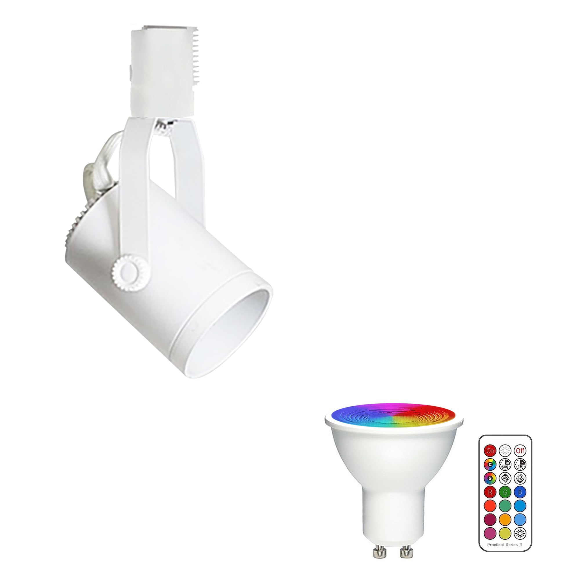 FSLiving J Type Track Lighting,Gimbaled Circle Track Ceiling ...