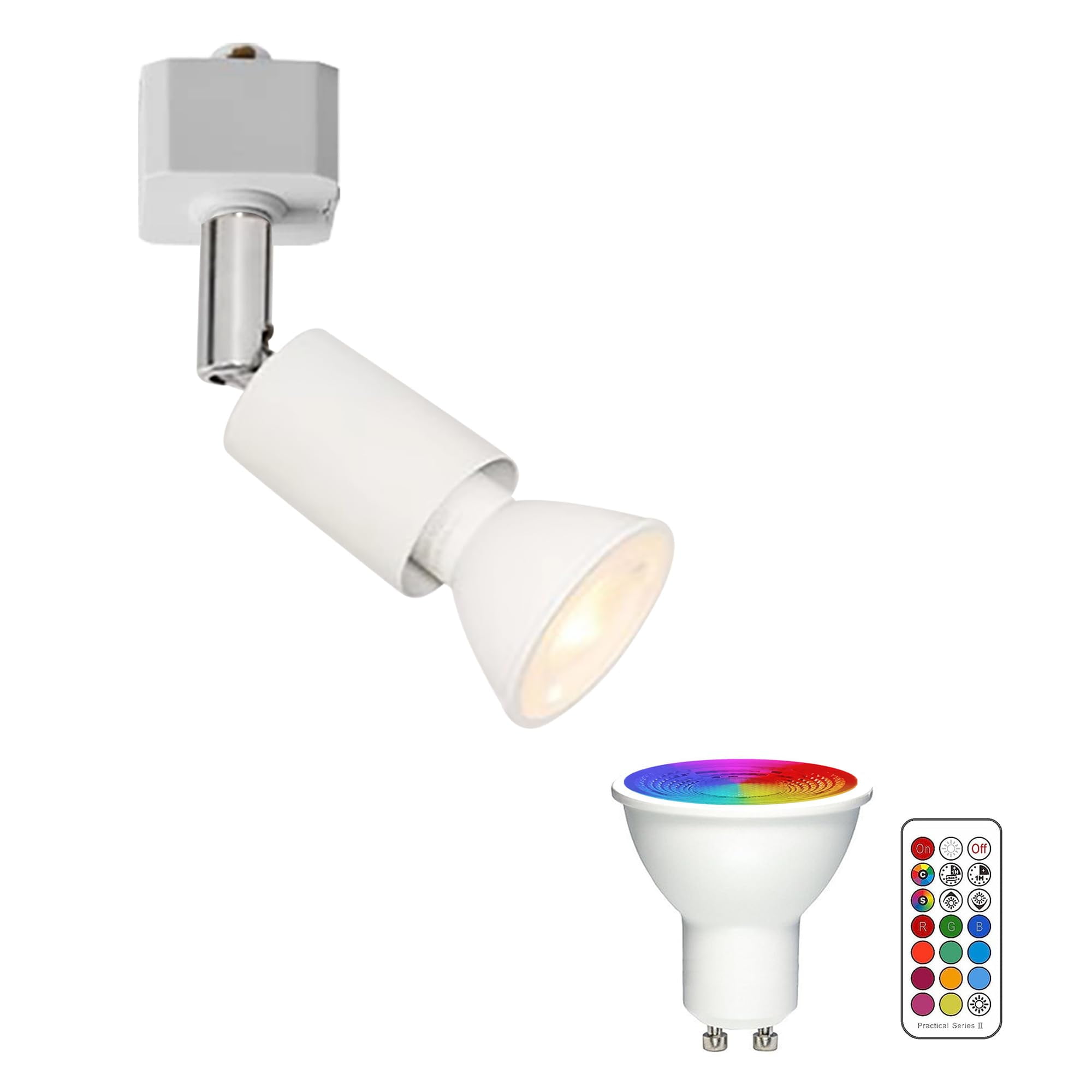 FSLiving J Type Track Lighting,Gimbaled Track Heads Ceiling ...