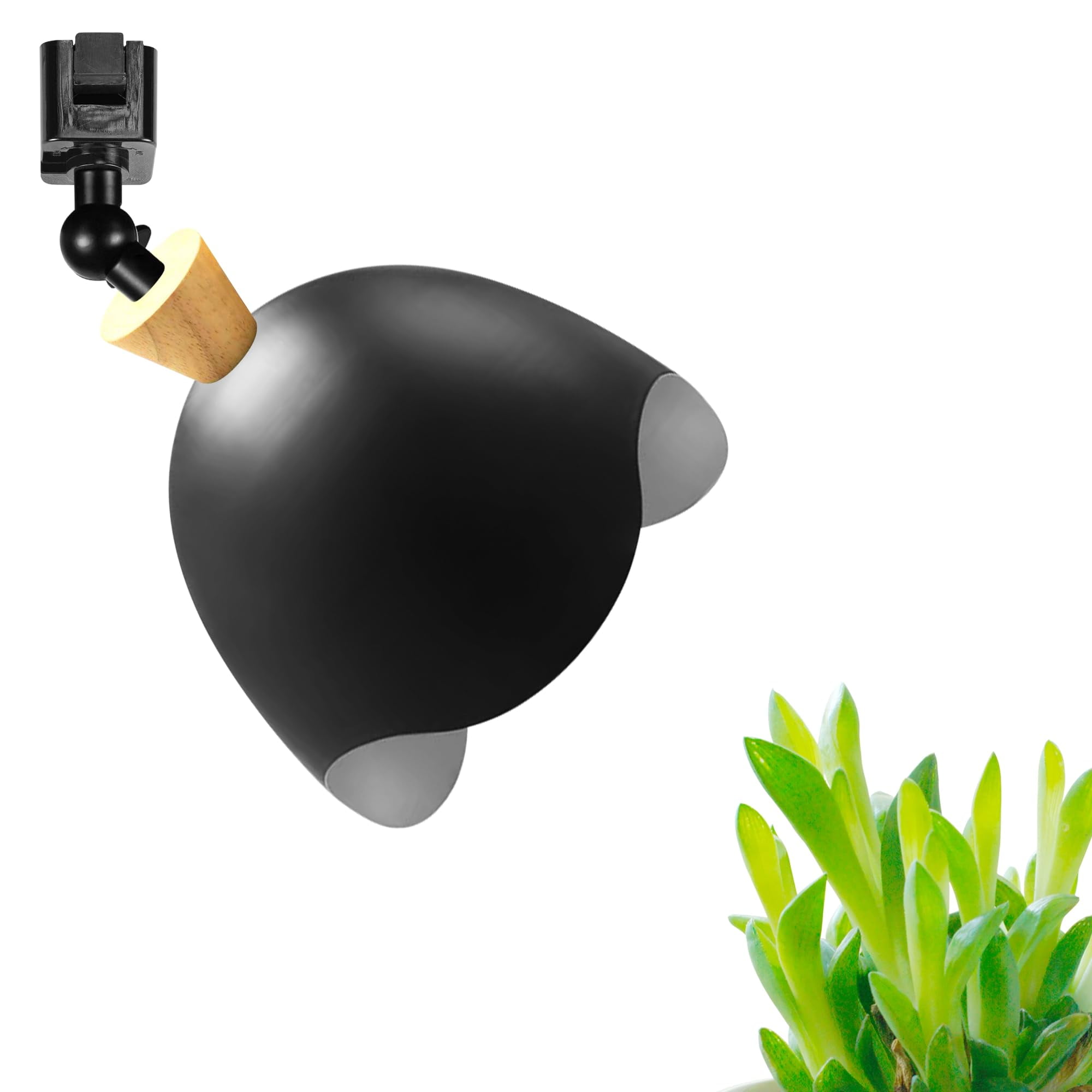 FSLiving J-Type Track Lights Full Spectrum 10W LED Focusing Grow ...