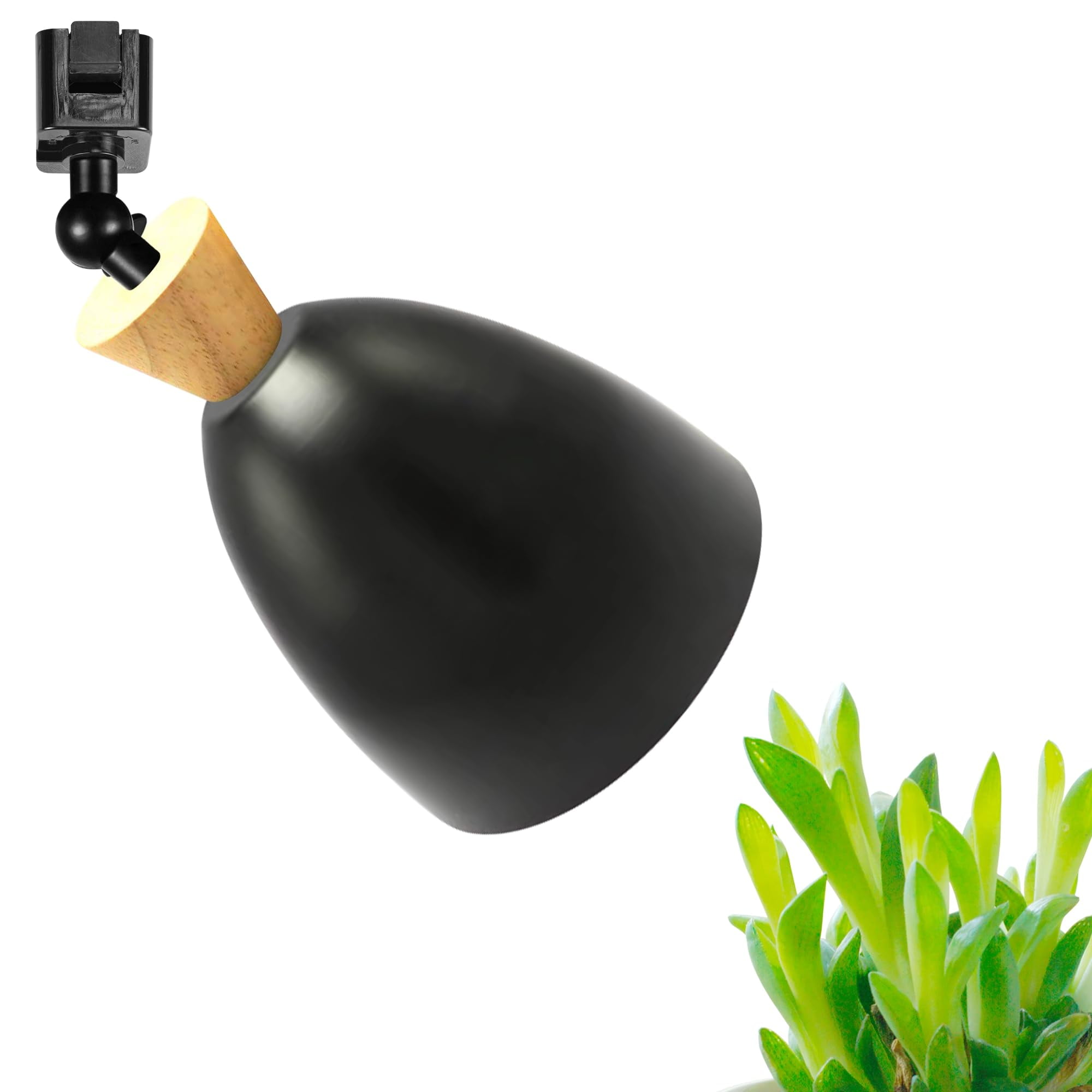 FSLiving J-Type Track Lights Full Spectrum 10W LED Focusing Grow ...