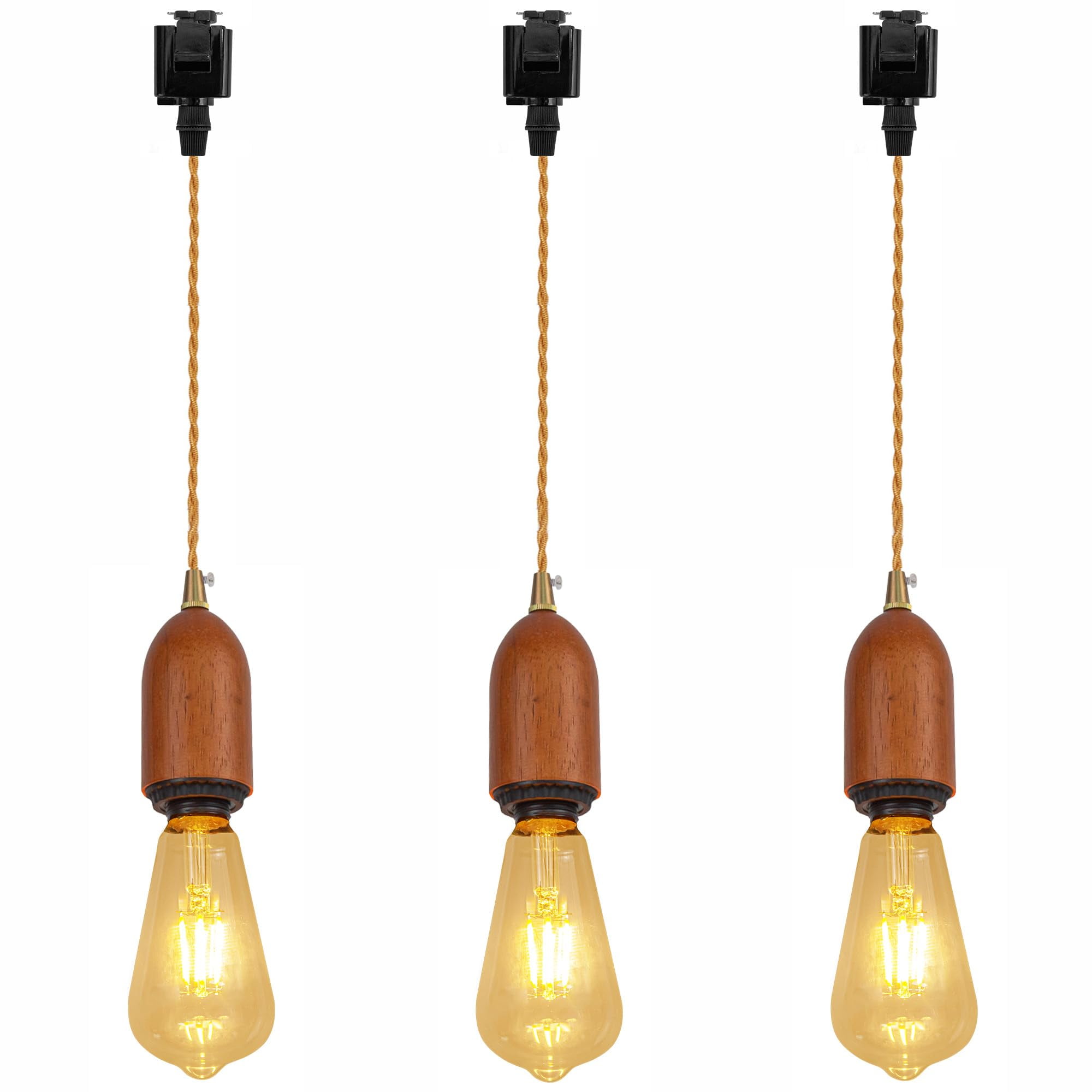Kiven H-type Track Pendant Lights With Crystal Shades Kiven H-Type ...