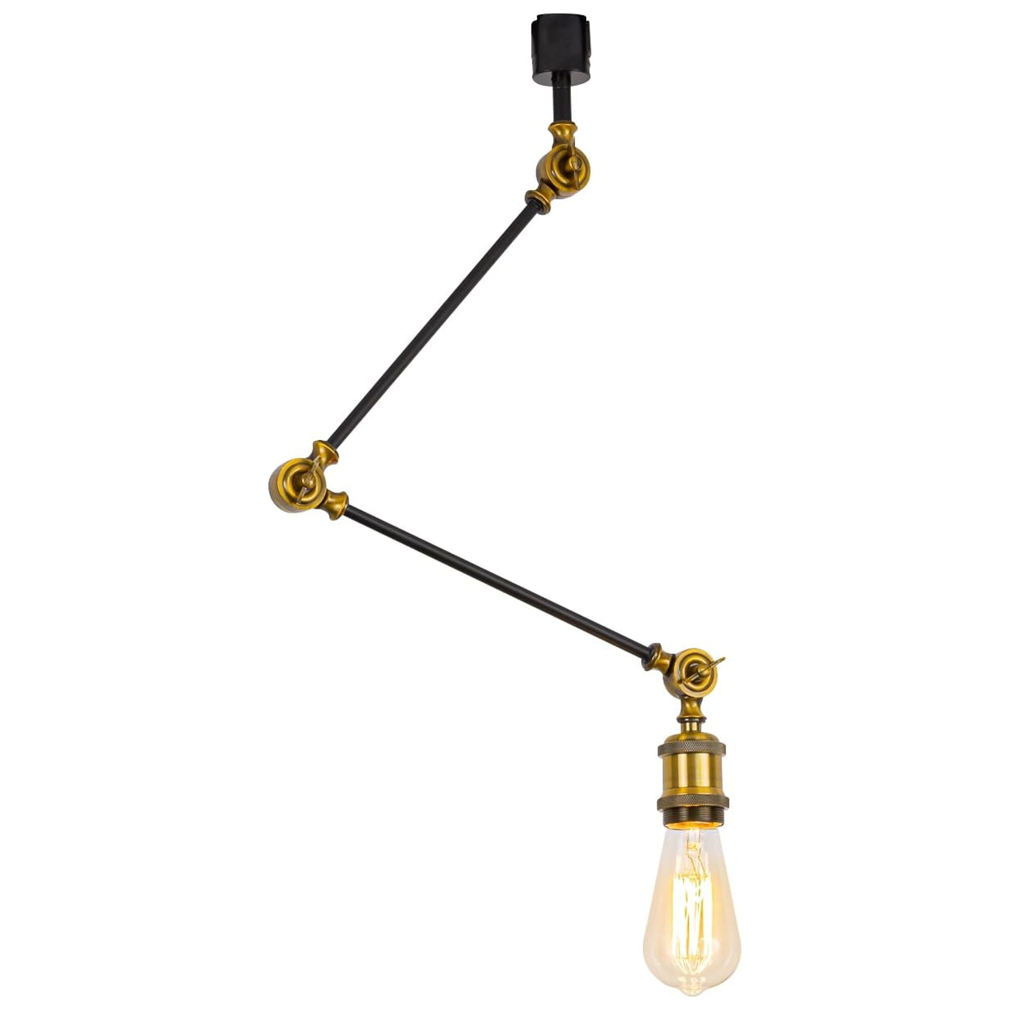 FSLiving J-Type Tracking Light Adjustable Arm Mini Spotlight Vintage ...