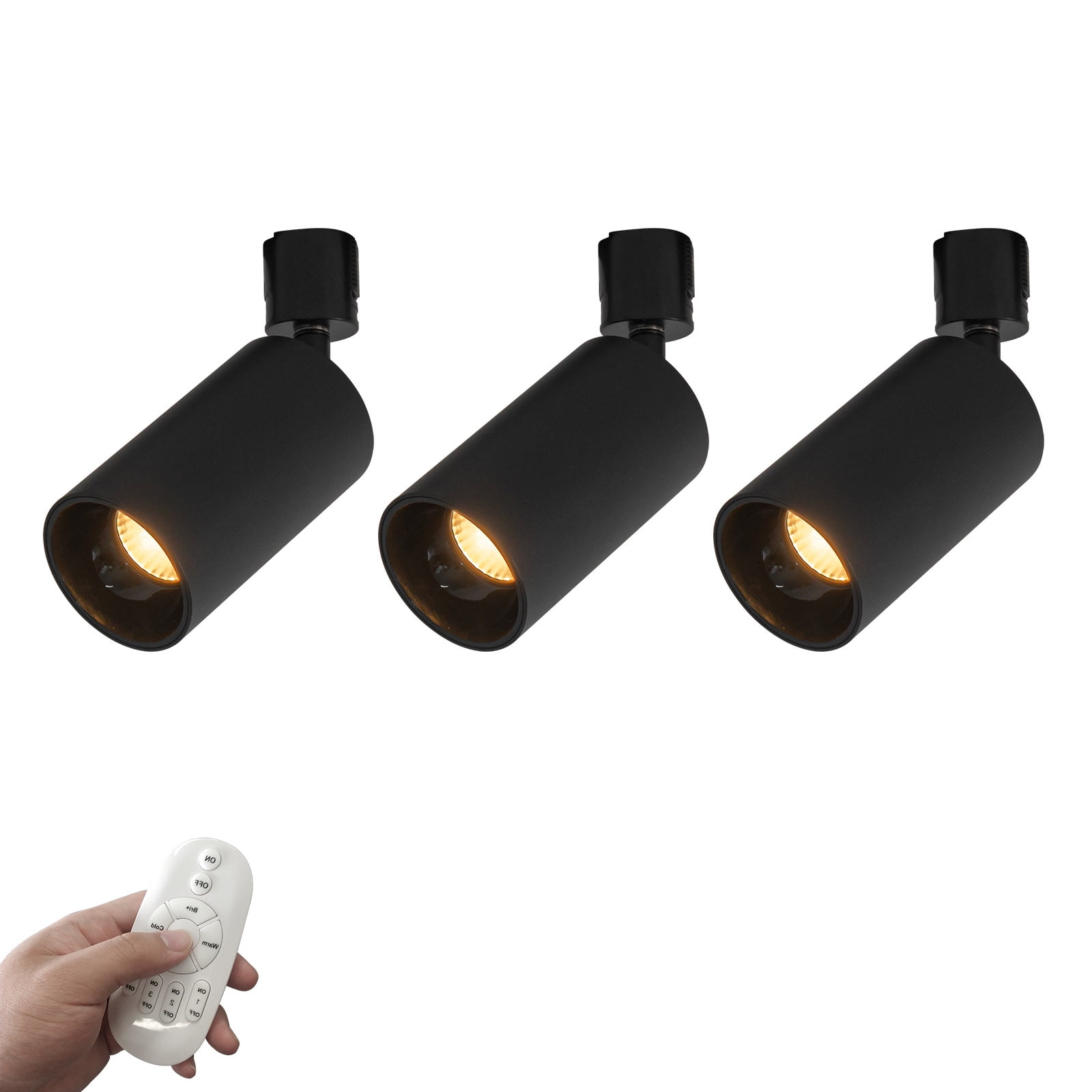 FSLiving J-Type Tracking Light Remote Controller 4 Color Temperatures ...