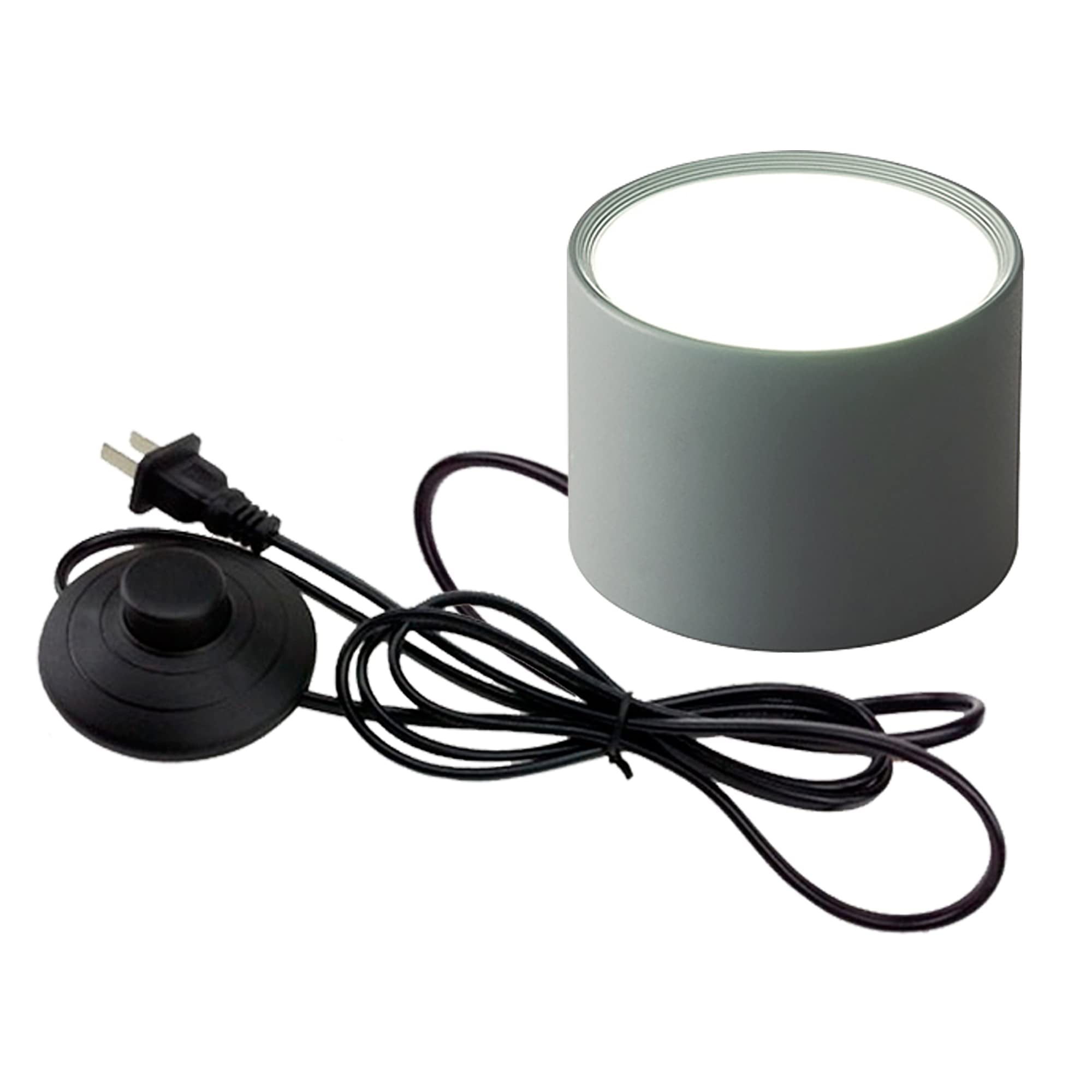 FSLiving LED Accent Uplight with Foot Pedal Switch Portable Frosted ...