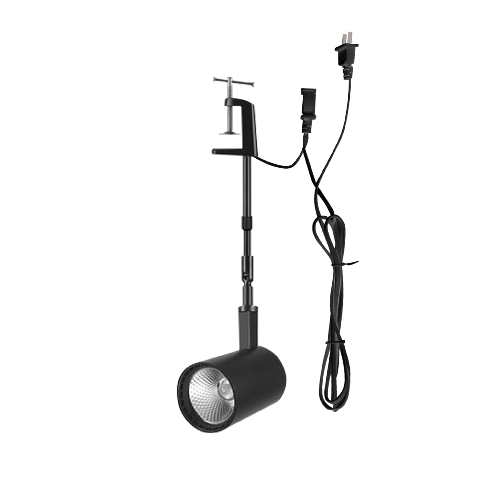 FSLiving LED Lights Include Bracket with Clip with Telescoping Rod ...