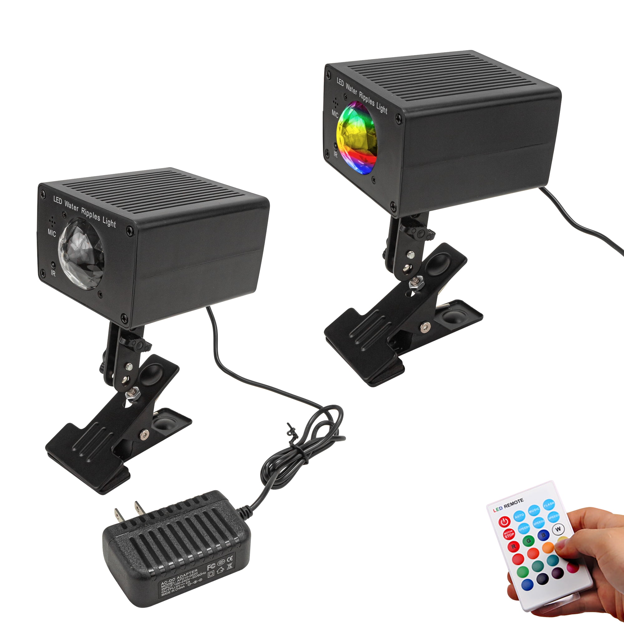 FSLiving LED Water Ripples Light Remote Landscape Automatic Lawn Lamp ...