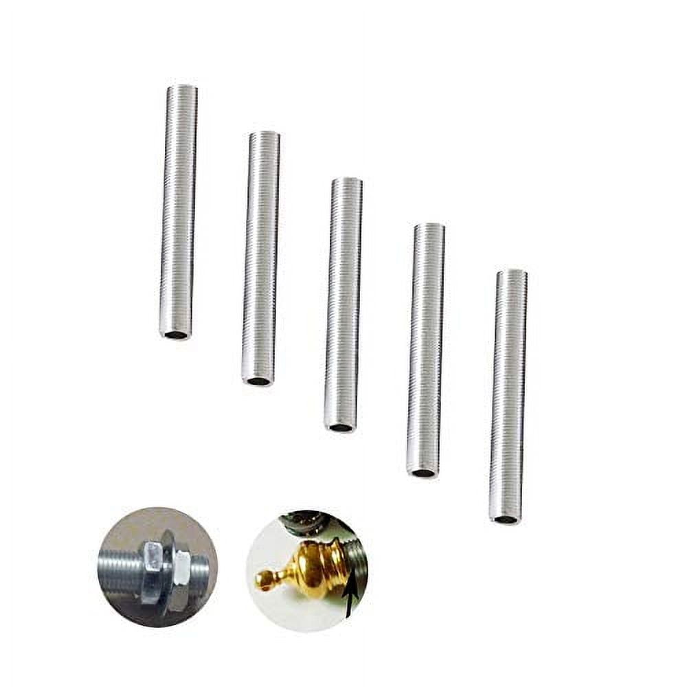 FSLiving Lamp Pipe Nipples, M10 Thread 100mm Length Hollow Lamps Repair ...