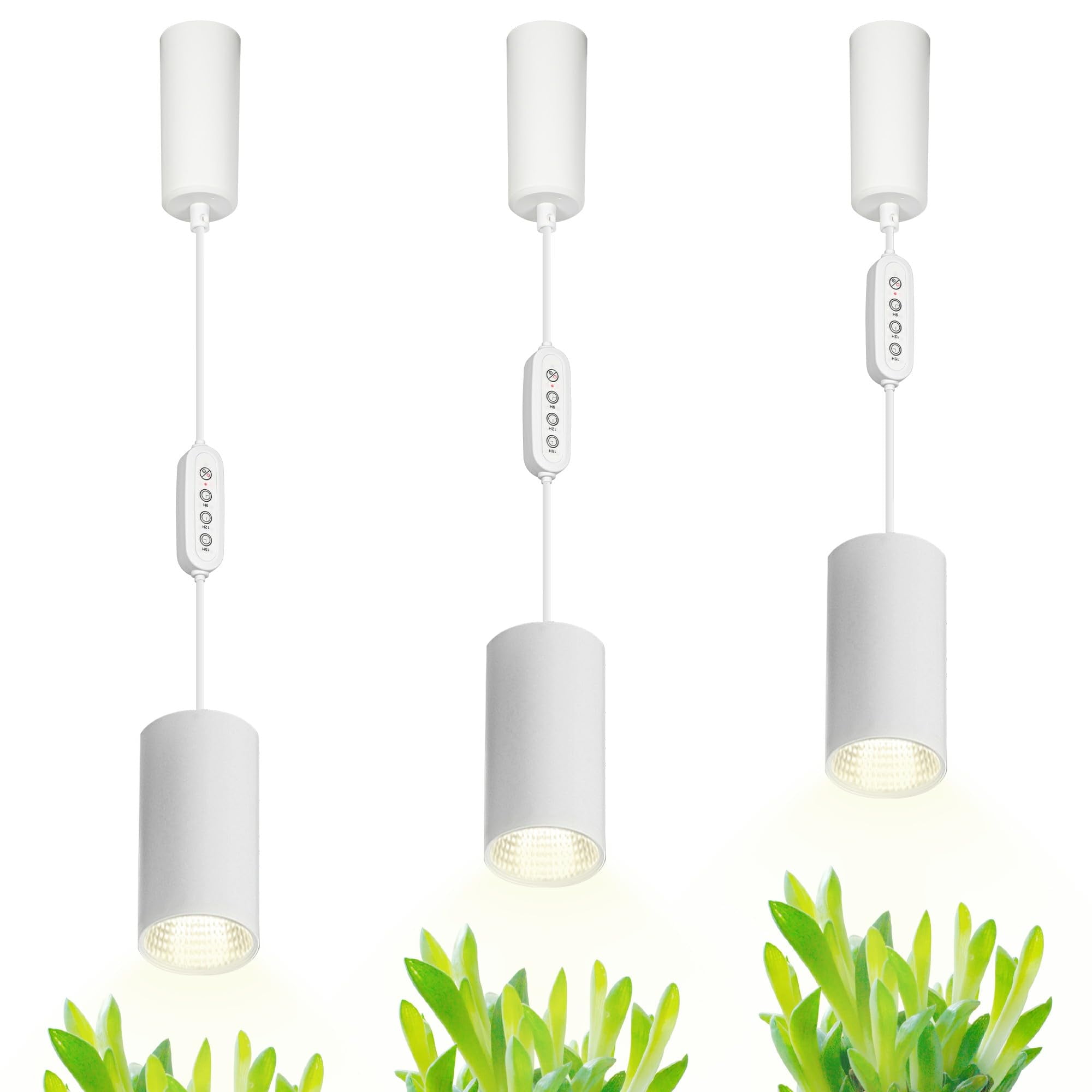 FSLiving Linear Look Adjustable Height J-Type Track Pendant Light Full ...