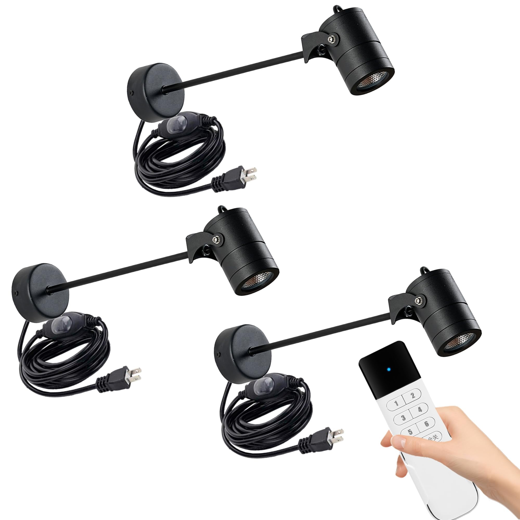 FSLiving Long Distance Remote Control Wash Wall Lights, Bracket Shop ...