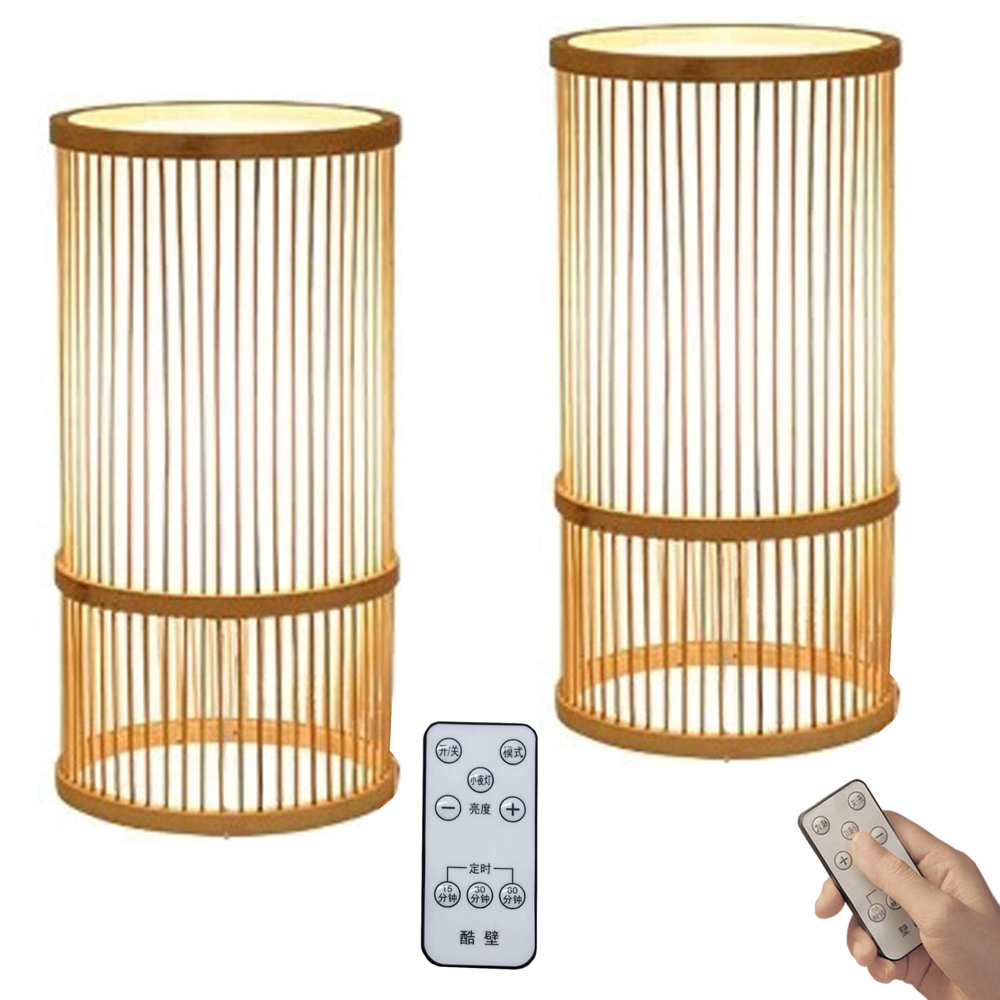 FSLiving Magic Light Remote Control Table Lamp,Portable Floor light,USB ...