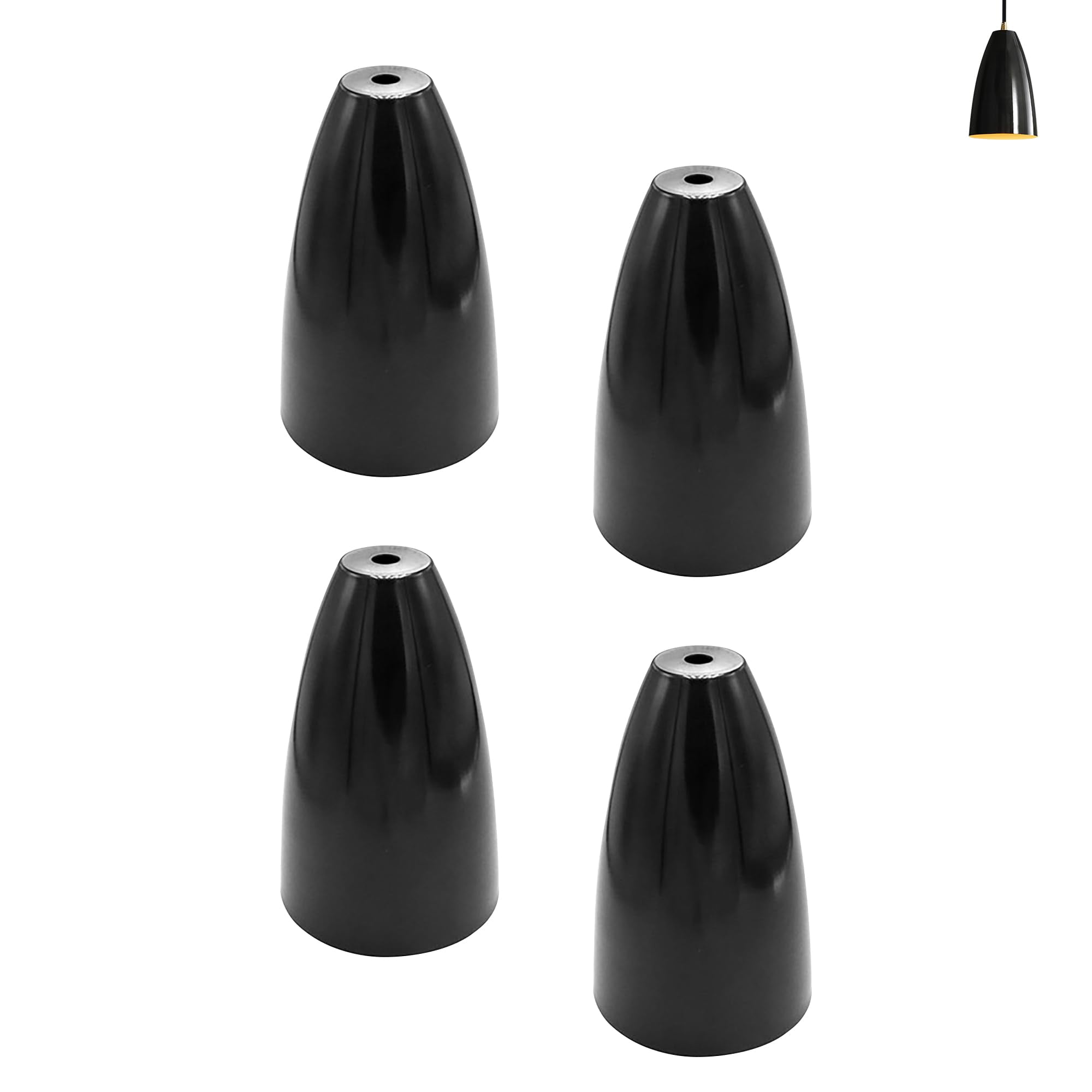 FSLiving Mini 3.9" Industrial Retro Copper Bulb Guard Copper Black ...