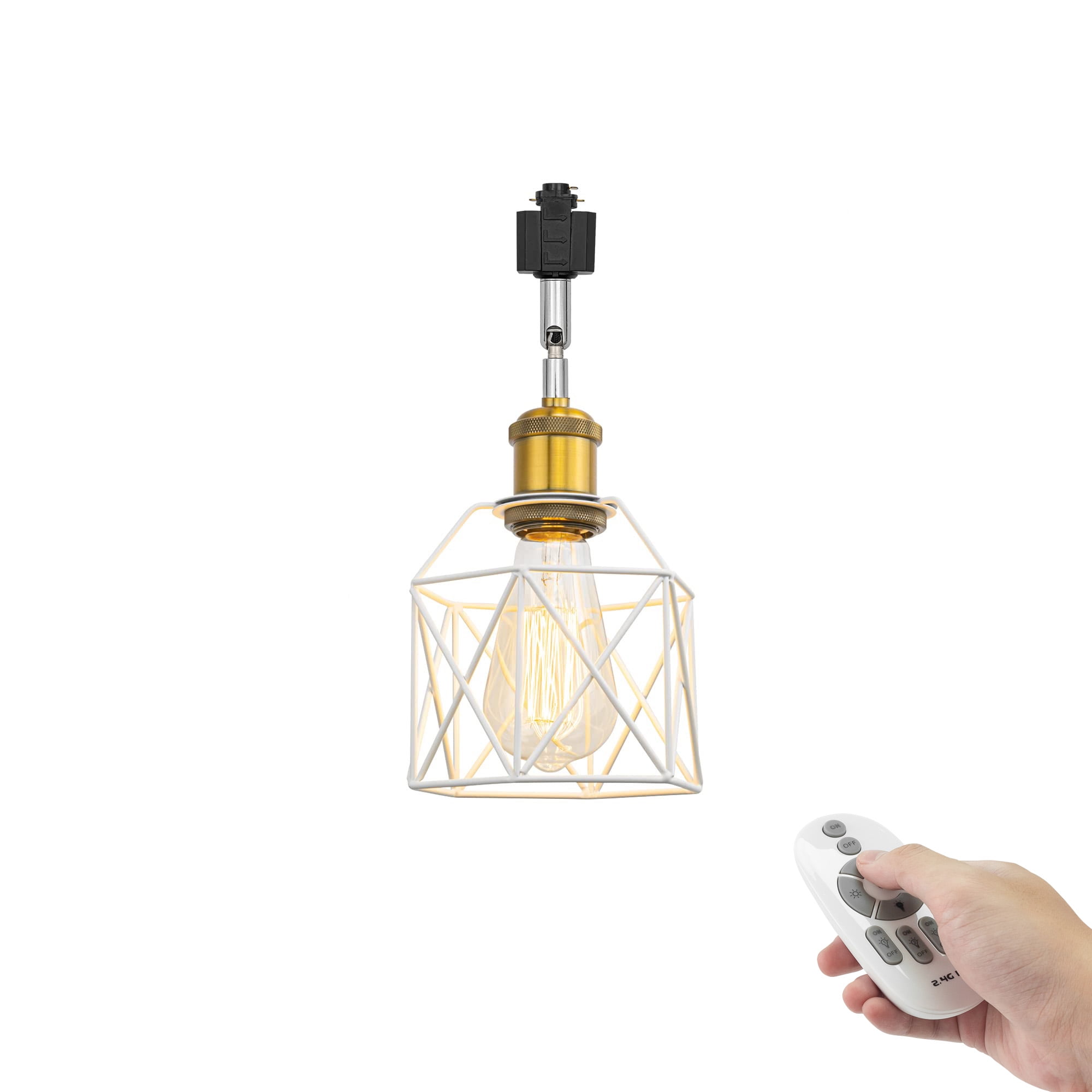 FSLiving Modern Design Adjusted Angle H-Type Track Head Lighting Remote ...