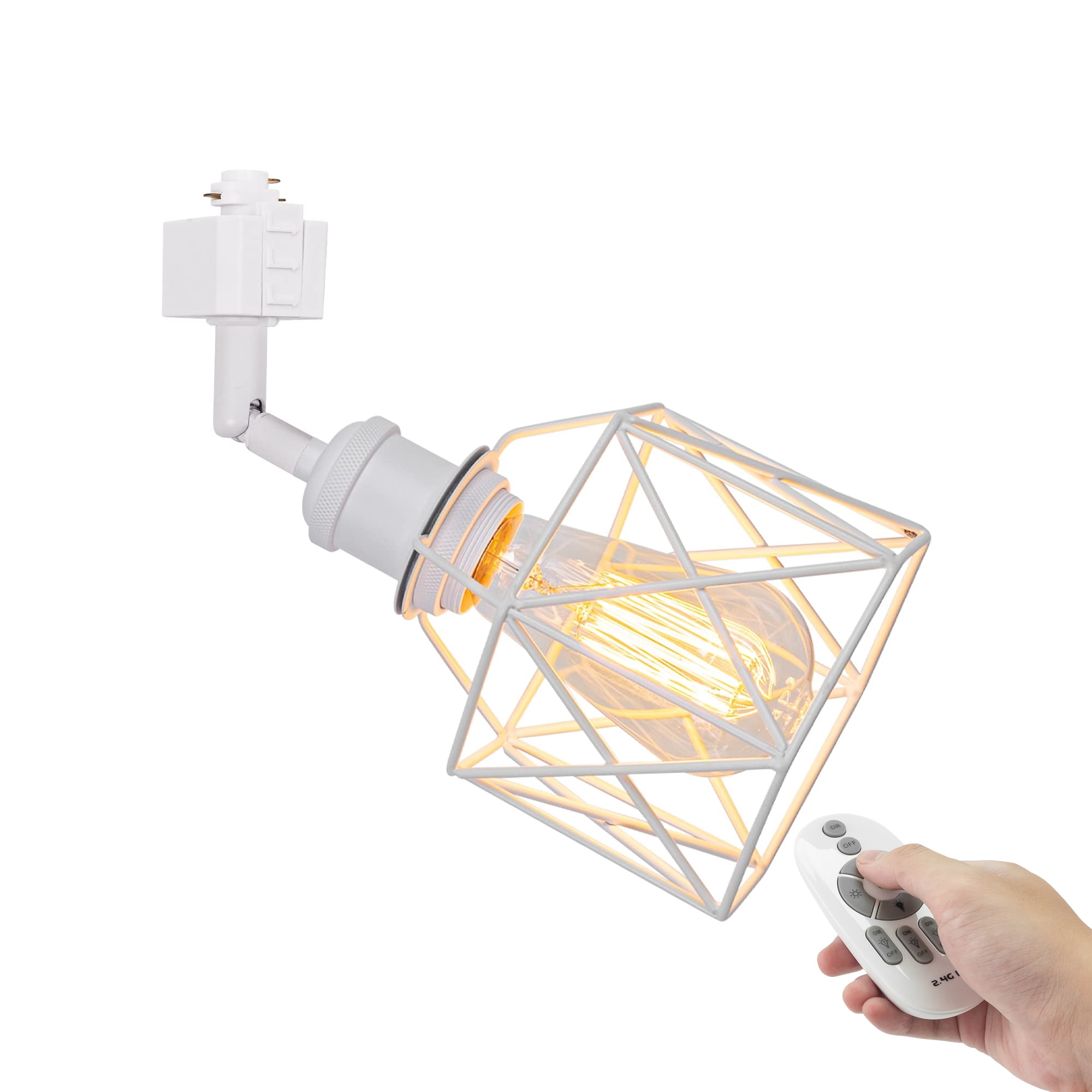 FSLiving Modern Design Adjusted Angle H-Type Track Head Lighting Remote ...
