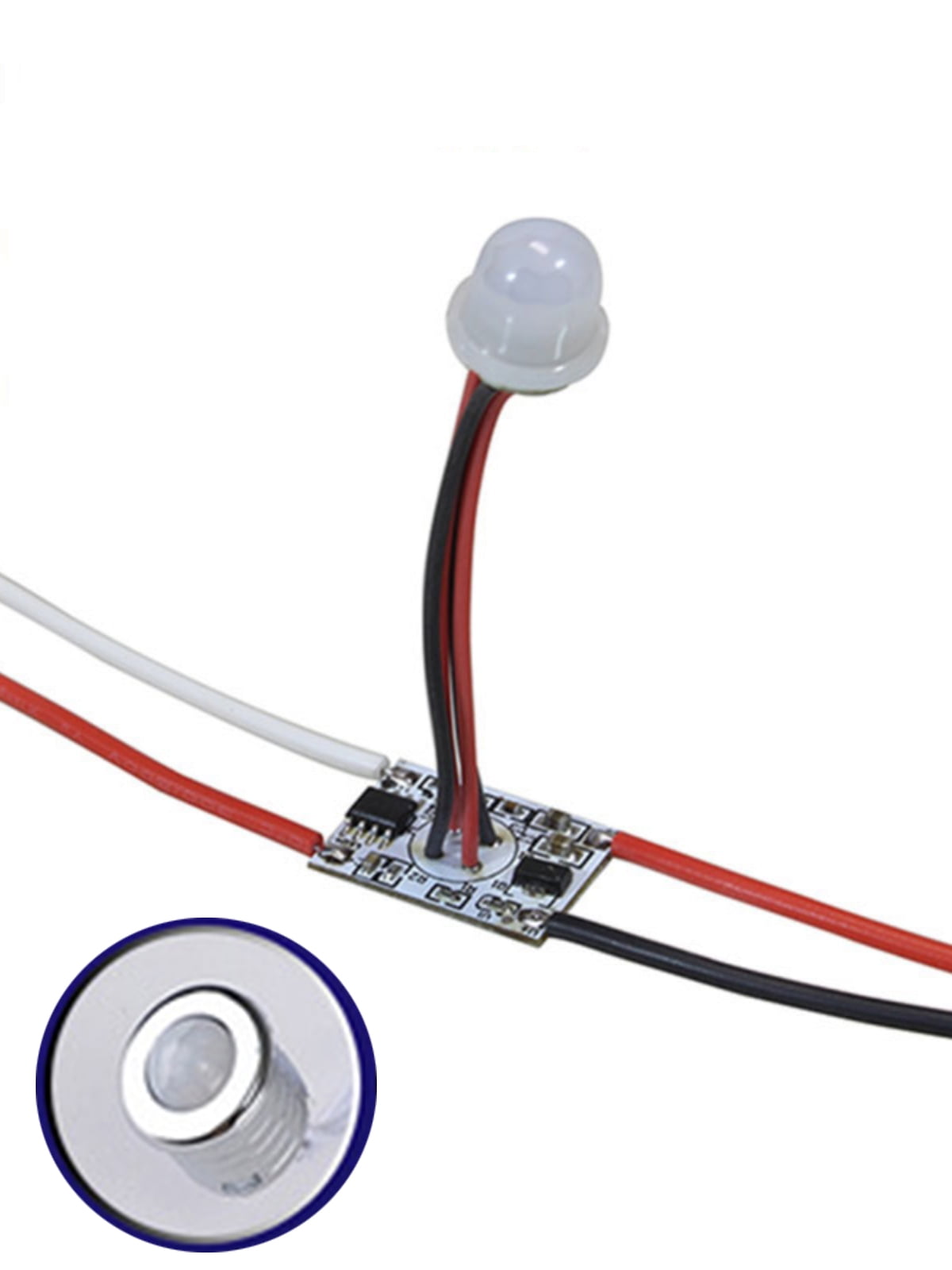 FSLiving Motion Sensor Switch, Mini Infrared Sensor Switch DC 3.7V to ...