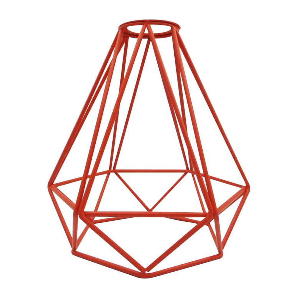 FSLiving Orange Diamond Shade Light Accessories Edison Antique Fixture ...