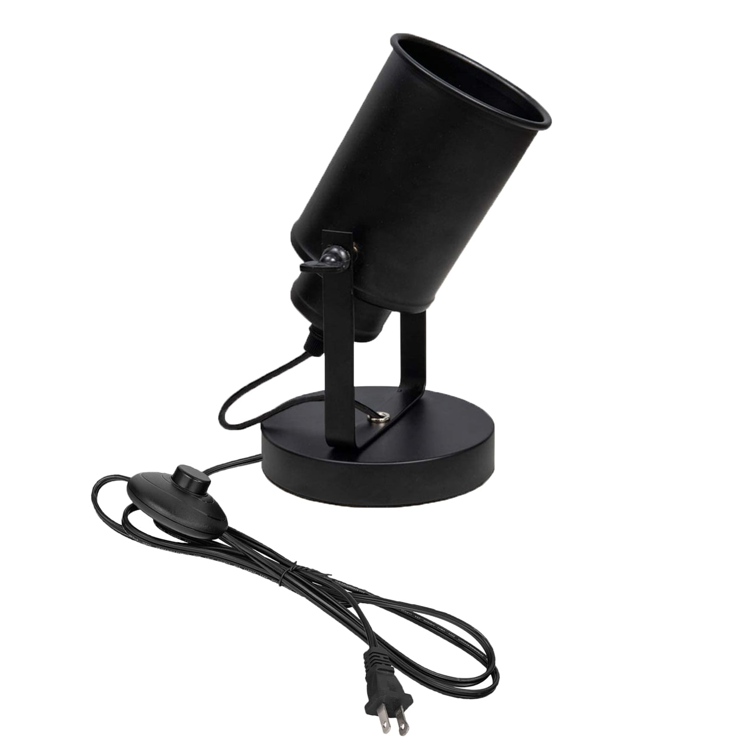 FSLiving Plug In Spotlight LED Accent Uplight with Foot Control On Off ...