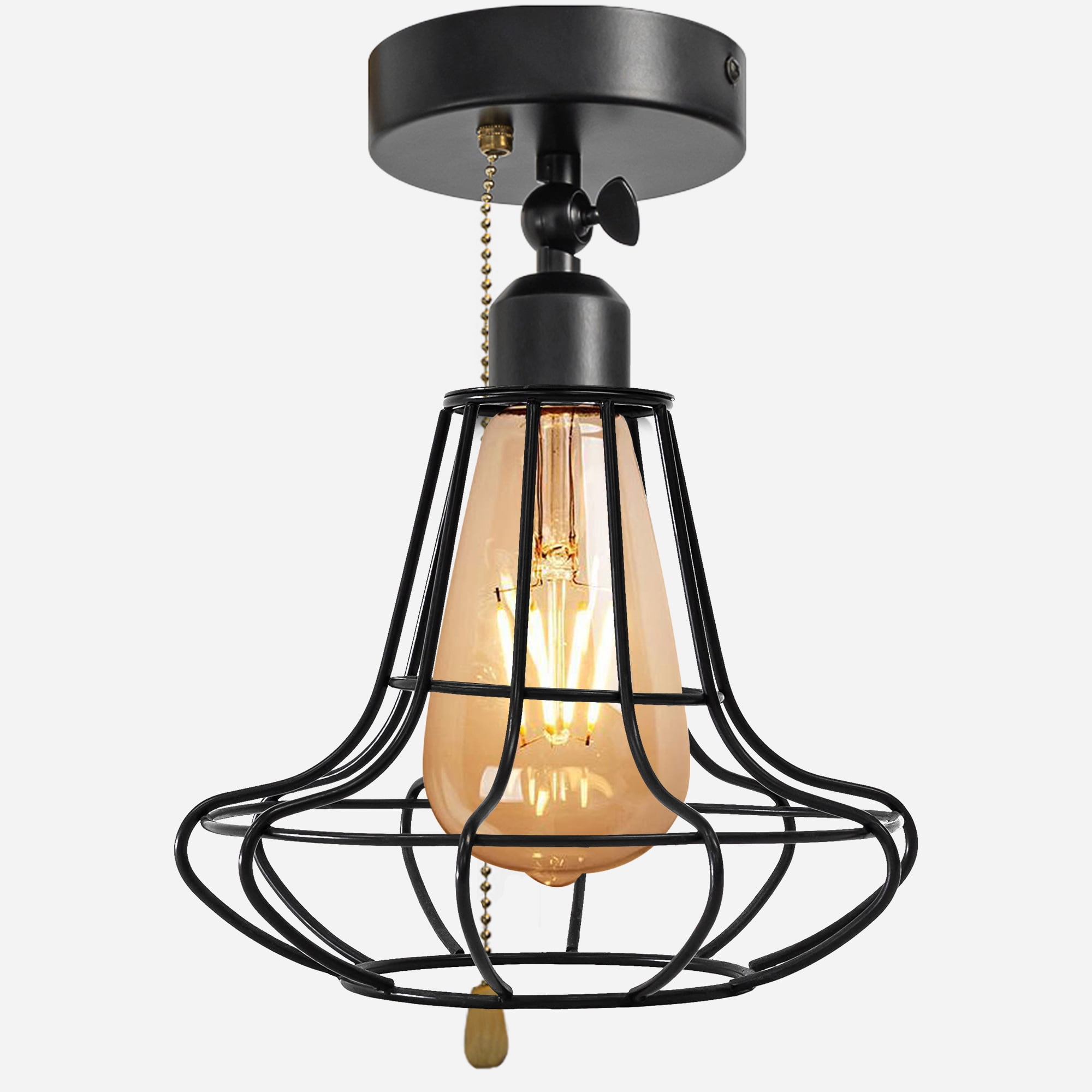 FSLiving RV Adjustable Wall Light with Zipper Switch 12V Black ...