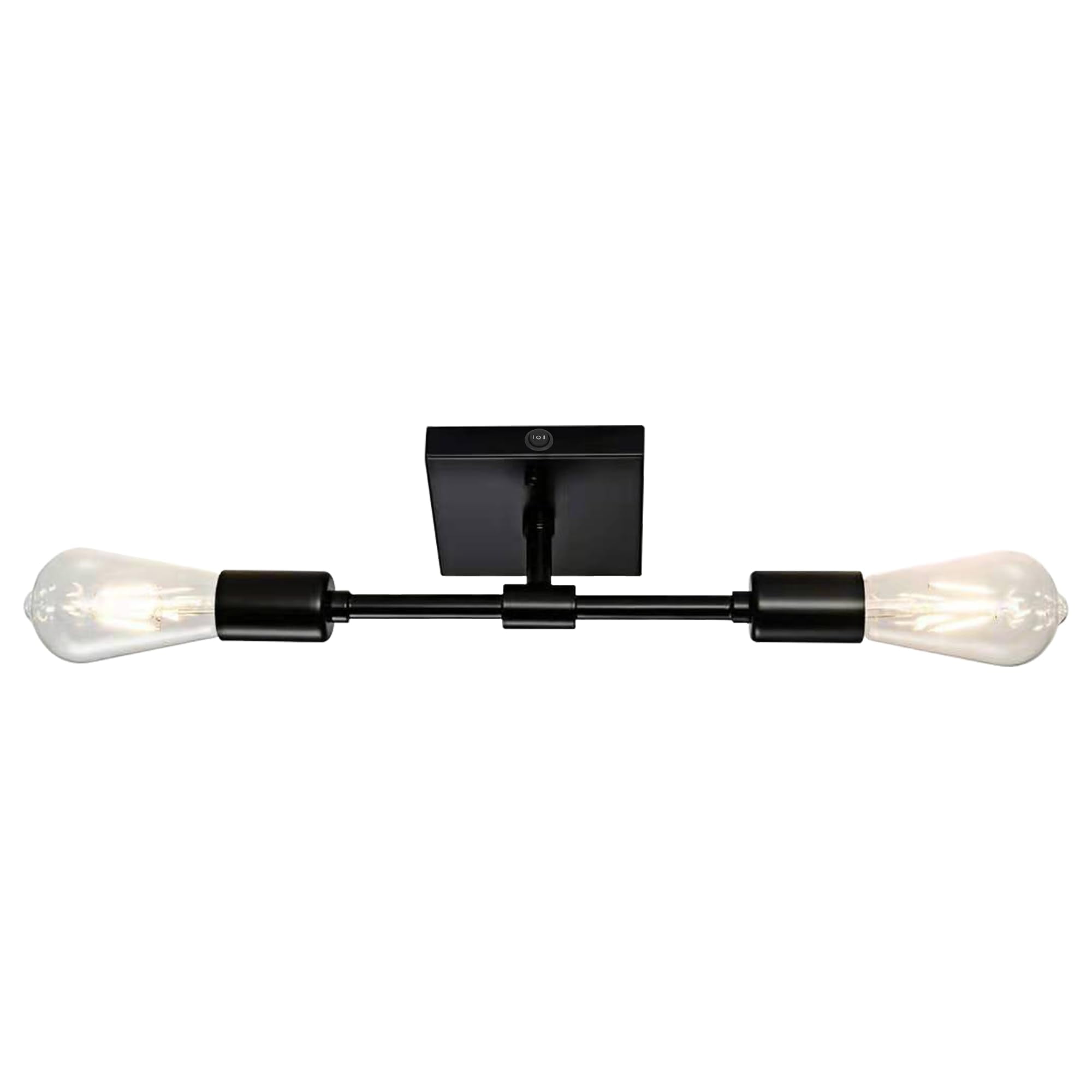 FSLiving RV Farmhouse Light Wall Light with ON/OFF Switch 12V Black ...
