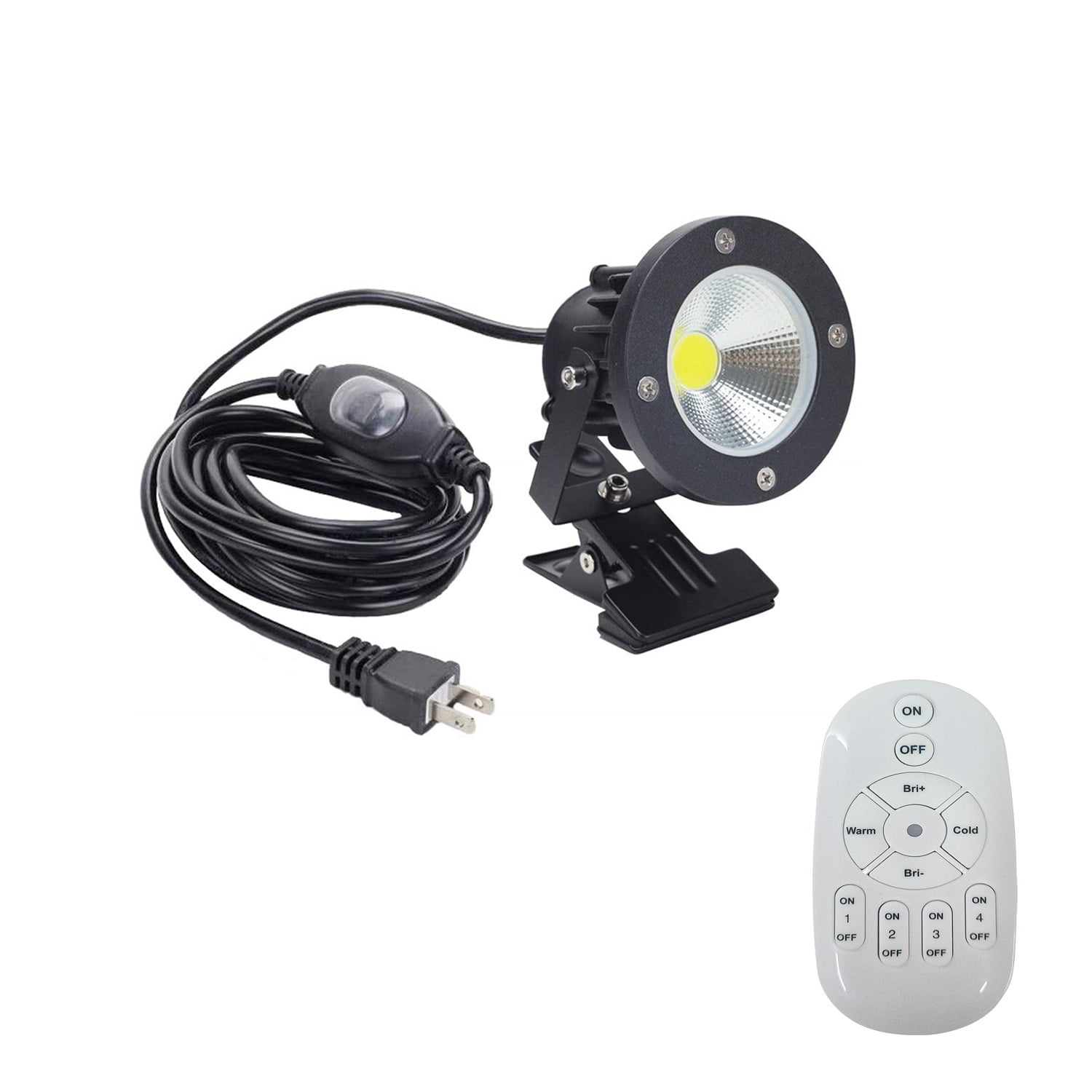 FSLiving Remote Control Outdoor IP65 Waterproof Spotlight Smart Timing ...