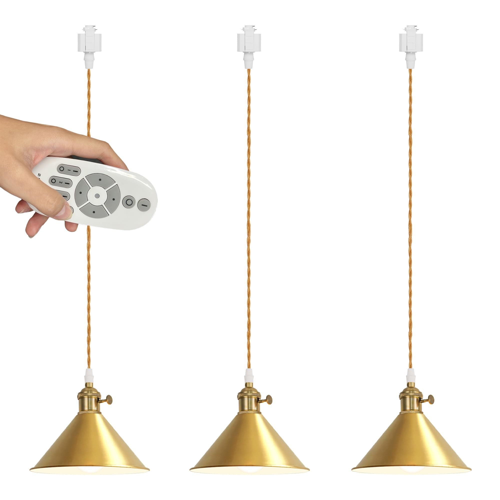 FSLiving TX Control Smart LED Dimmable Bulbs H-Type Track Light ...