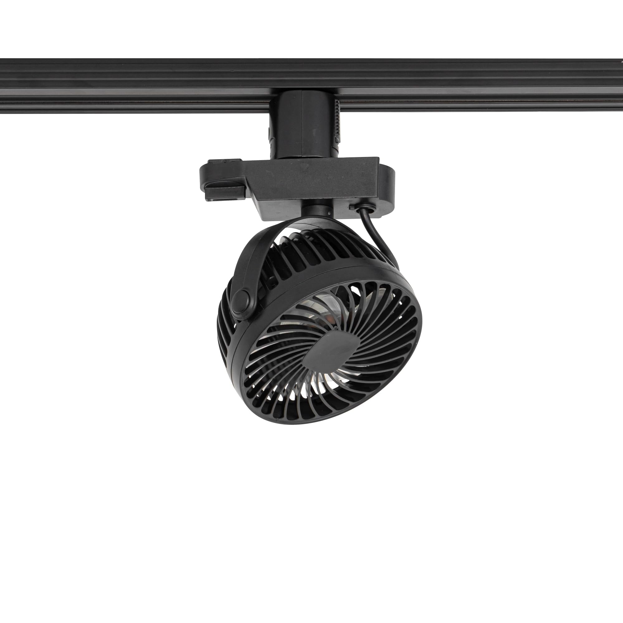 FSLiving J-Type Track Mini Ceiling Fan, Easy Install, Adjustable Angle ...