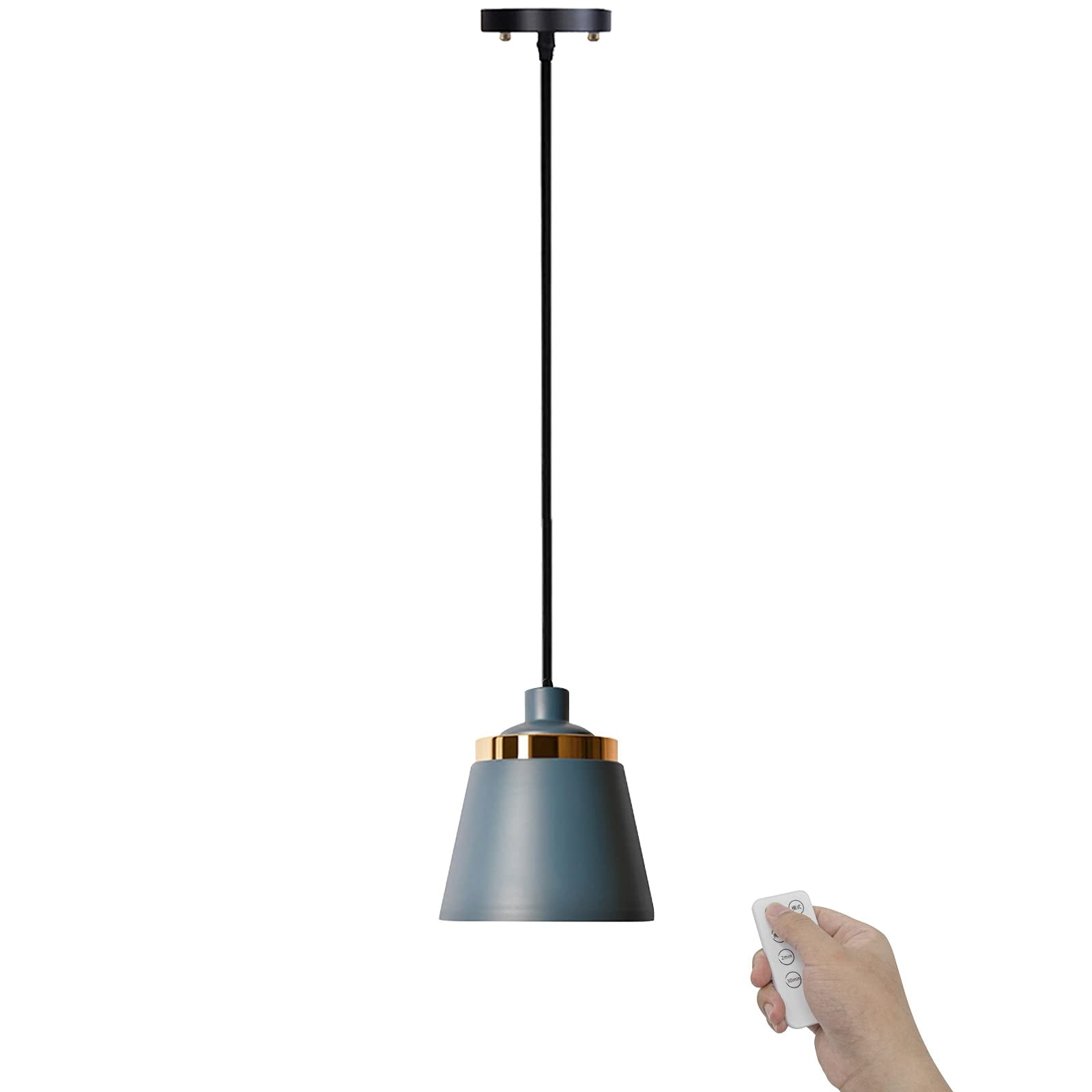 FSLiving USB Charging Dimmable No Wire Remote Control Battery LED ...