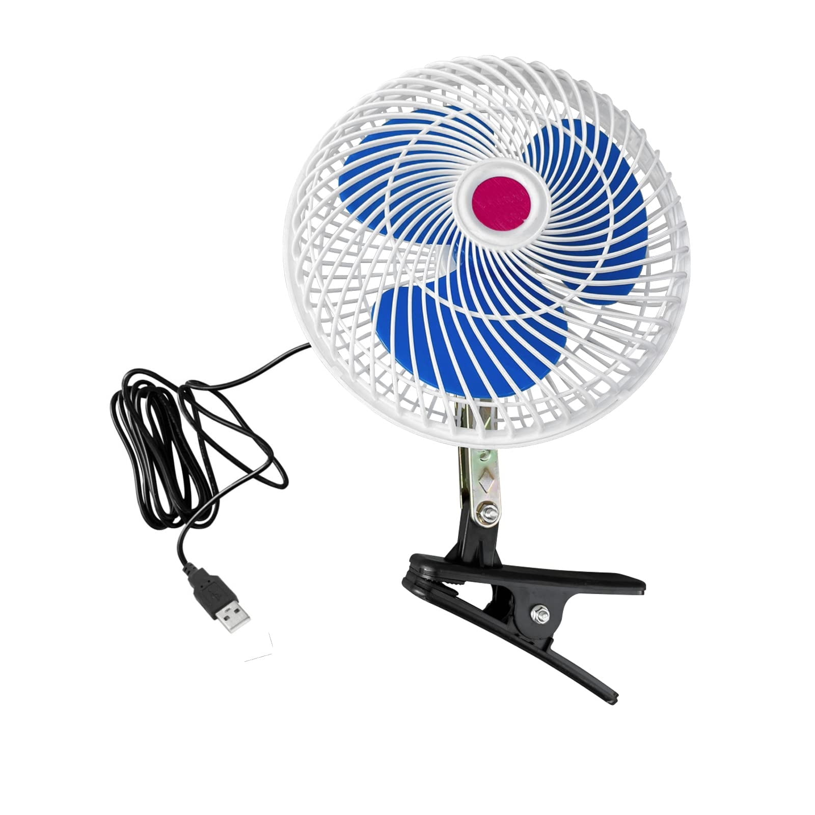 FSLiving USB-Powered Fan 8-Inch Fan with Clamp for Office Desk ...