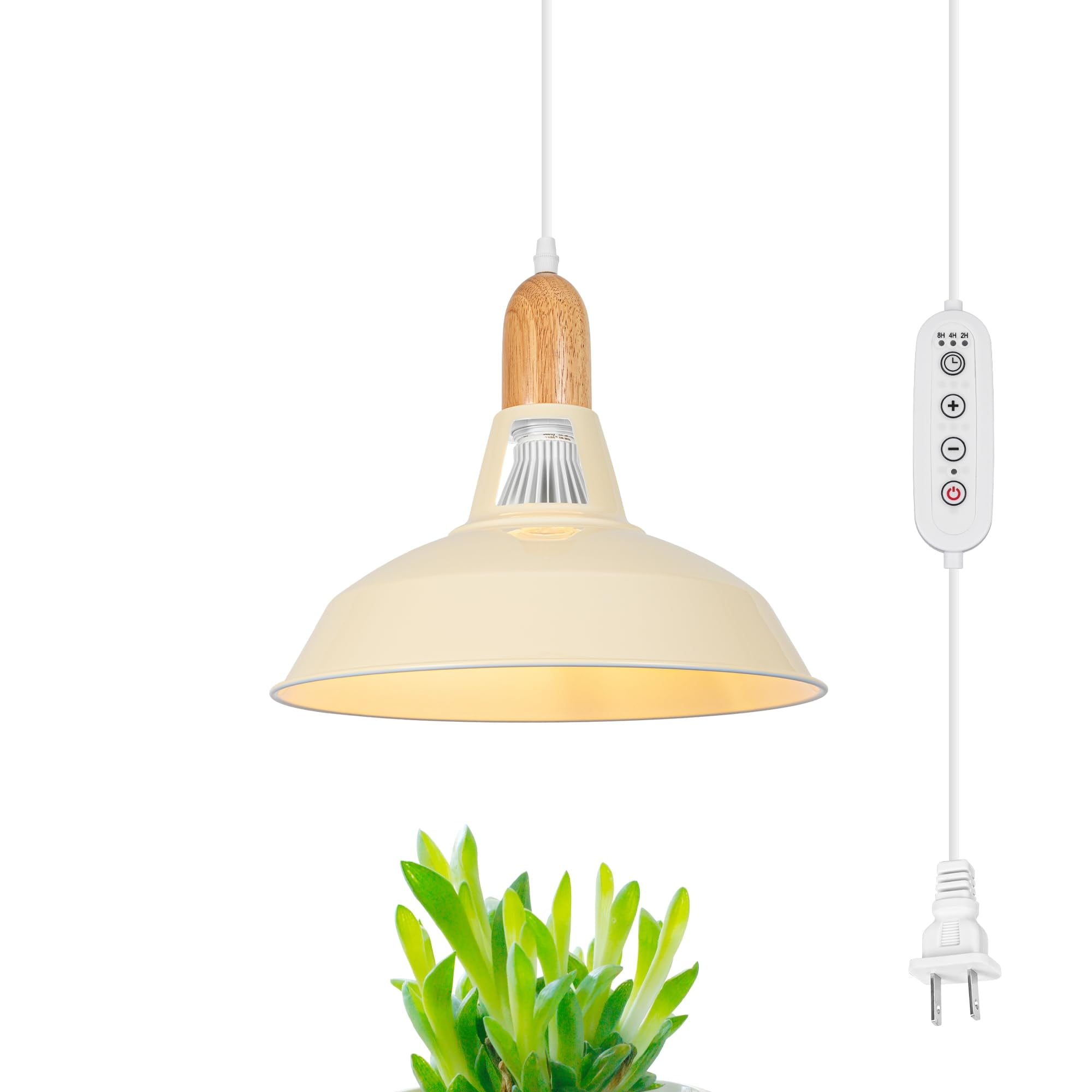 FSLiving No Wiring Needed Pendant Lighting Swag, 15ft 15ft Plug-in ...