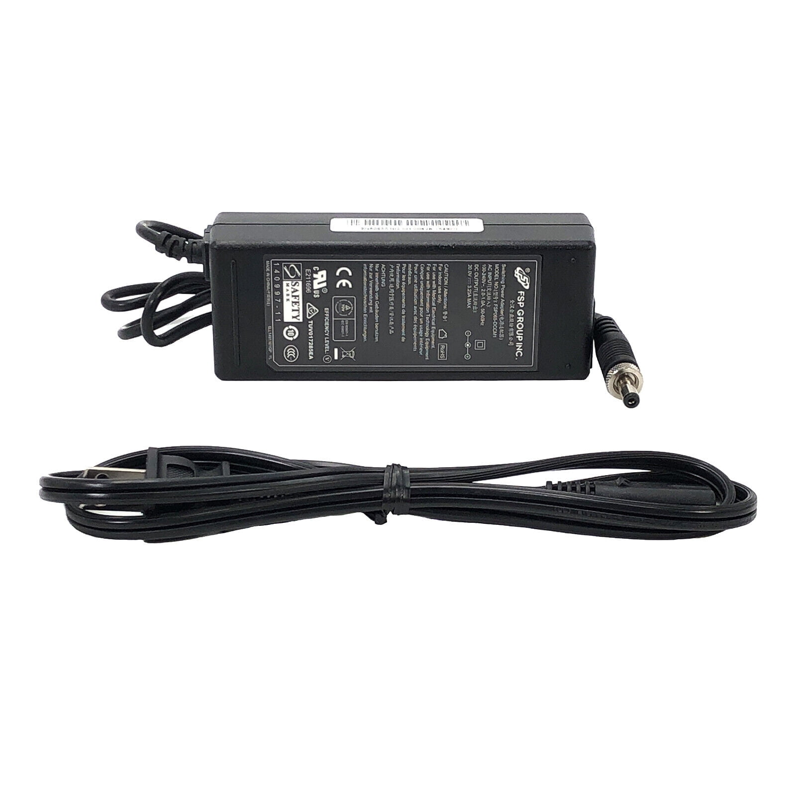 FSP FSP065-DCCM1 20V 65W Power Adapter w/ Power Cord Genuine Black ...