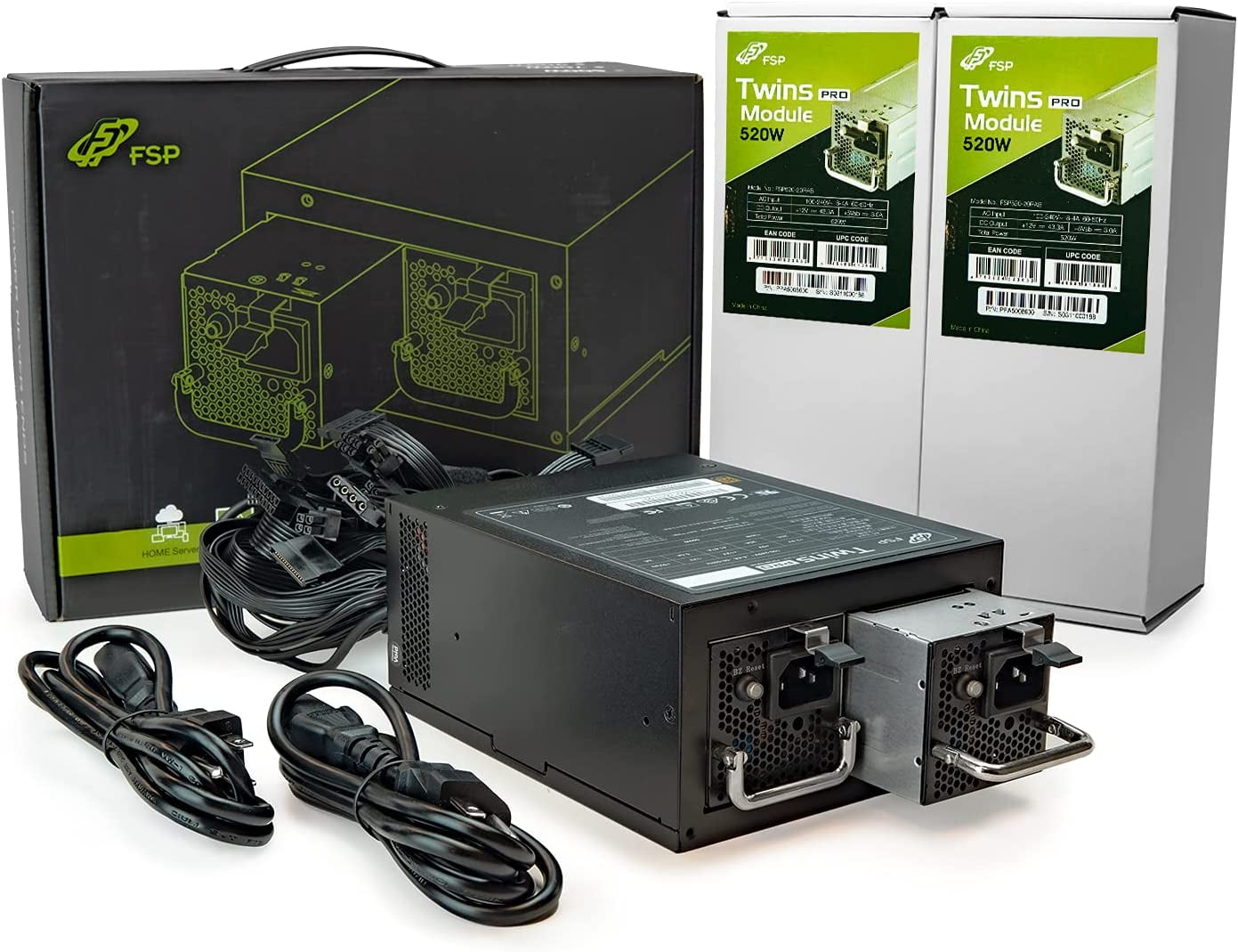 FSP Twins Pro ATX PS2 1+1 Dual Module 700W Efficiency ≥90% Hot ...