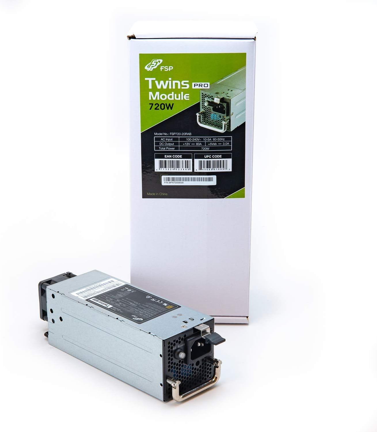 FSP Twins Pro PC PSU ATX PS2 1+1 Dual Module 700W Certified Efficiency ...