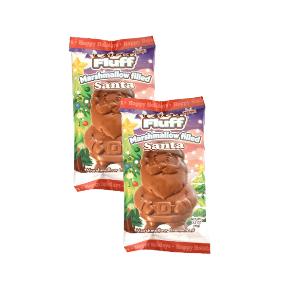 Chocolate Covered Santa Marshmallows