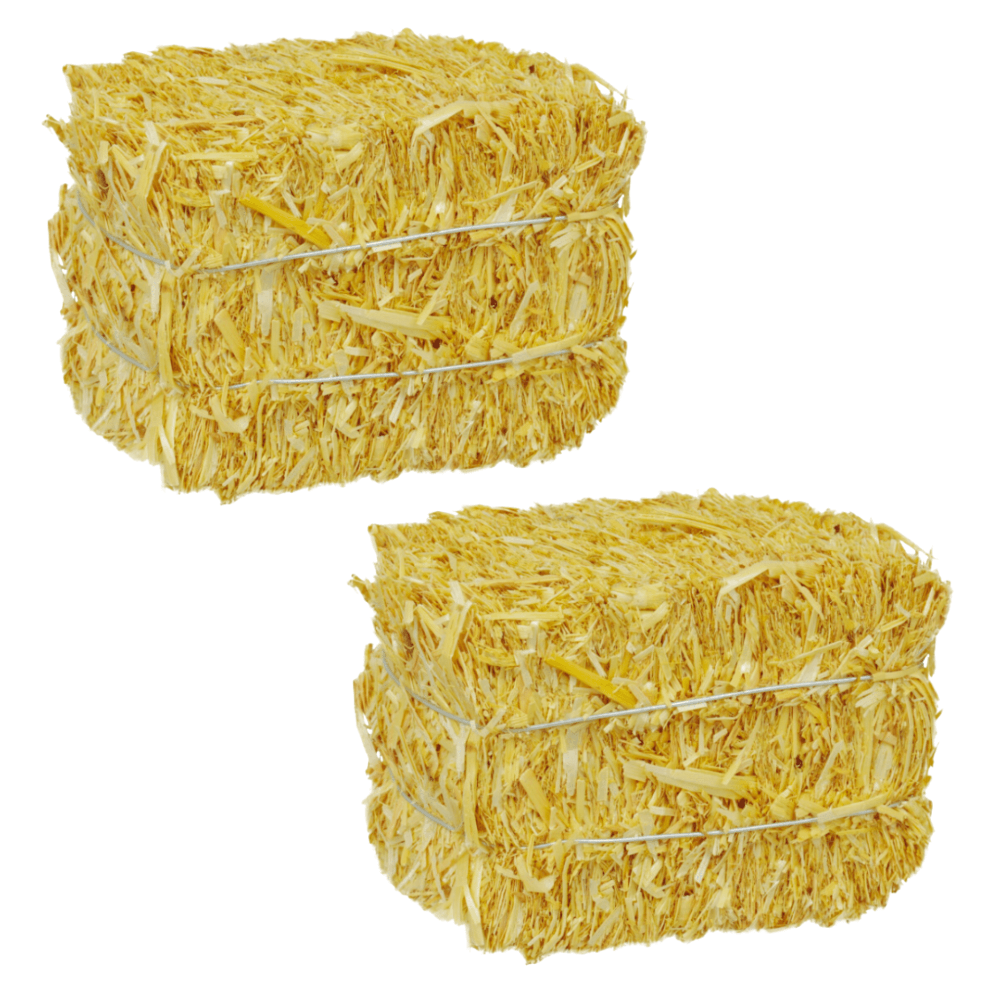 FSSTAM Decorative Mini Straw Bales, Rectangular Faux Hay Bale for ...
