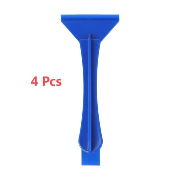 FSTDelivery 4 Pcs Double End Nail Gel Scraper, ABS Plastic Nail Residue ...
