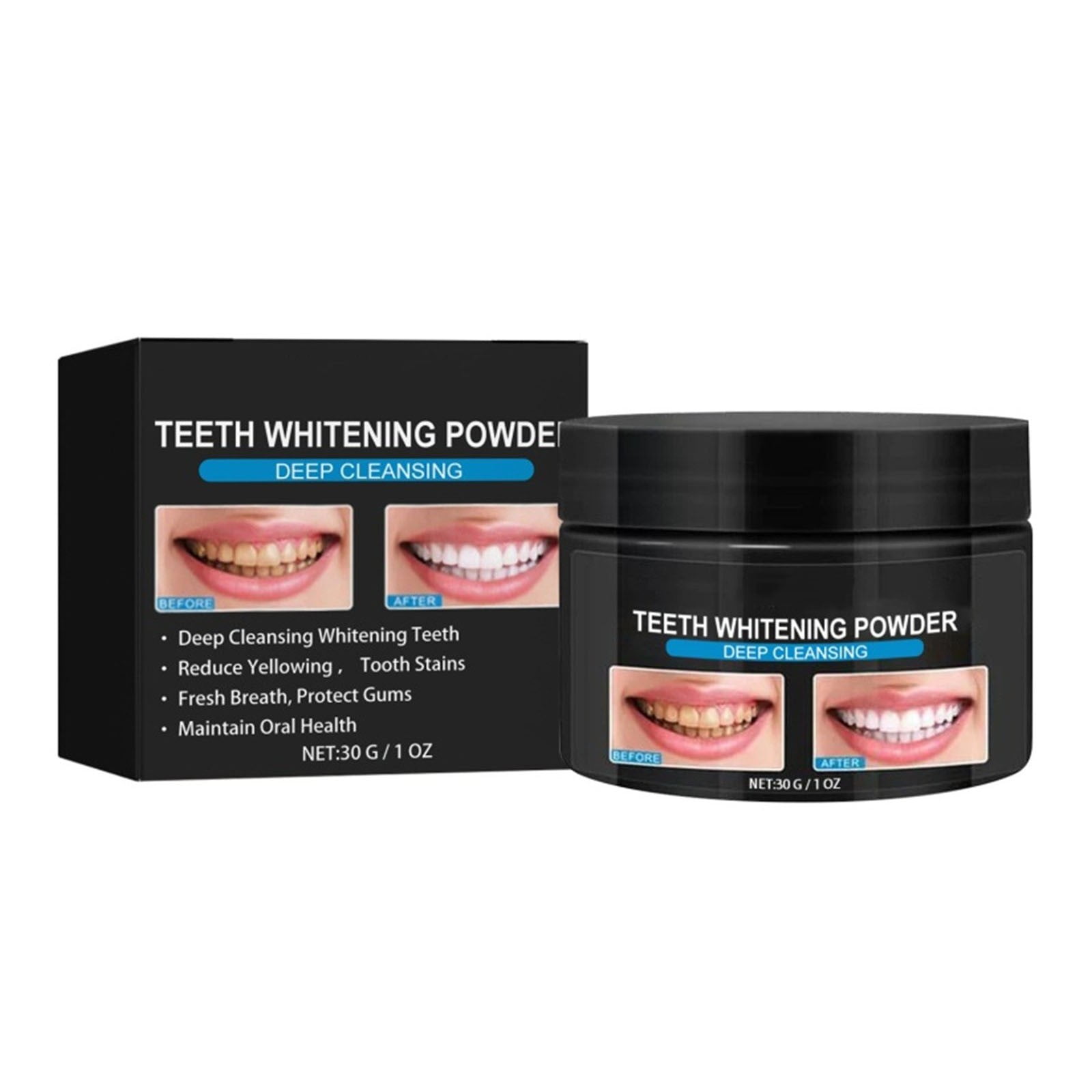 FSTDelivery Activated Charcoal Teeth Whitening Powder - 30g Coconut ...