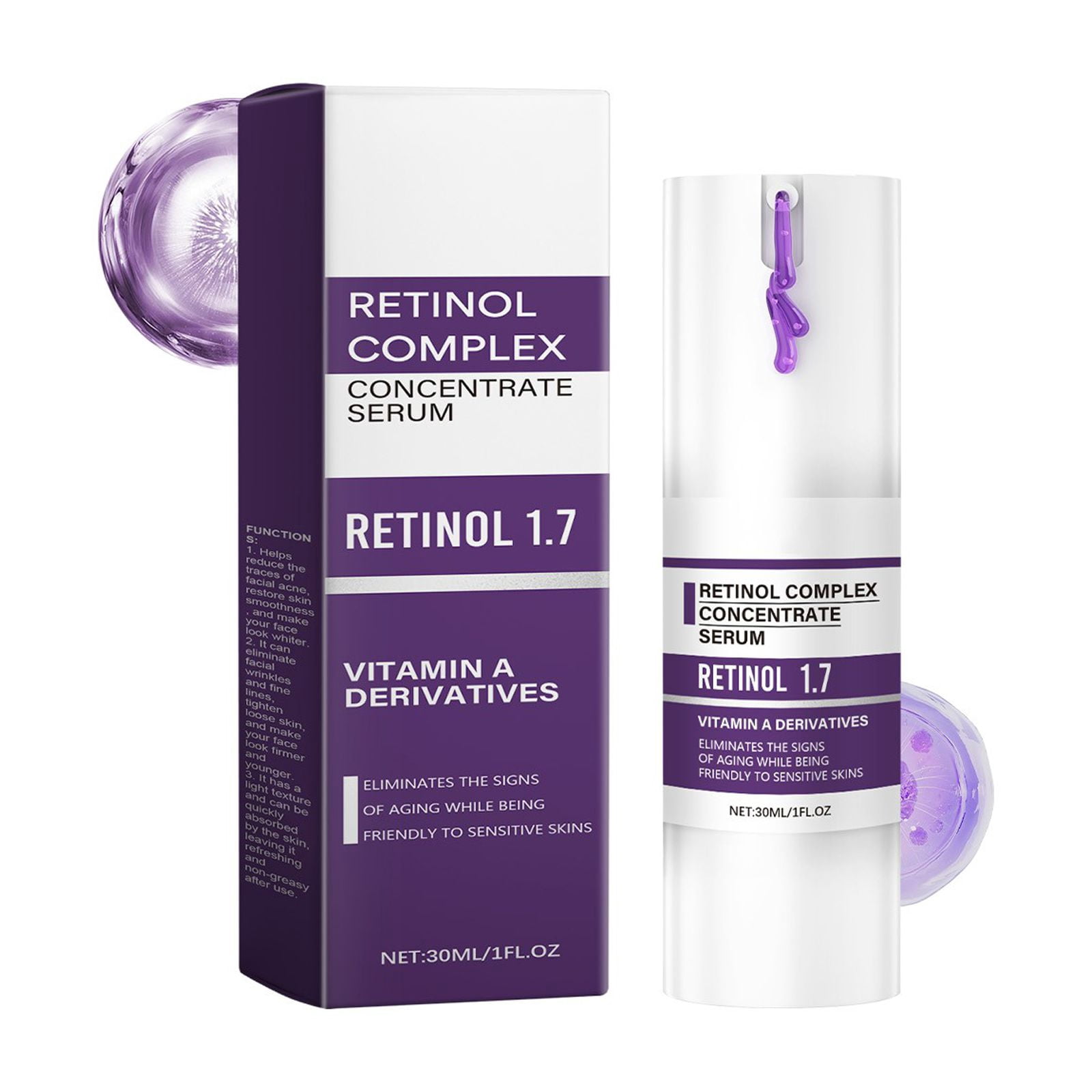 FSTDelivery Anti Aging Retinol Serum for Face, Encapsulated Retinol ...