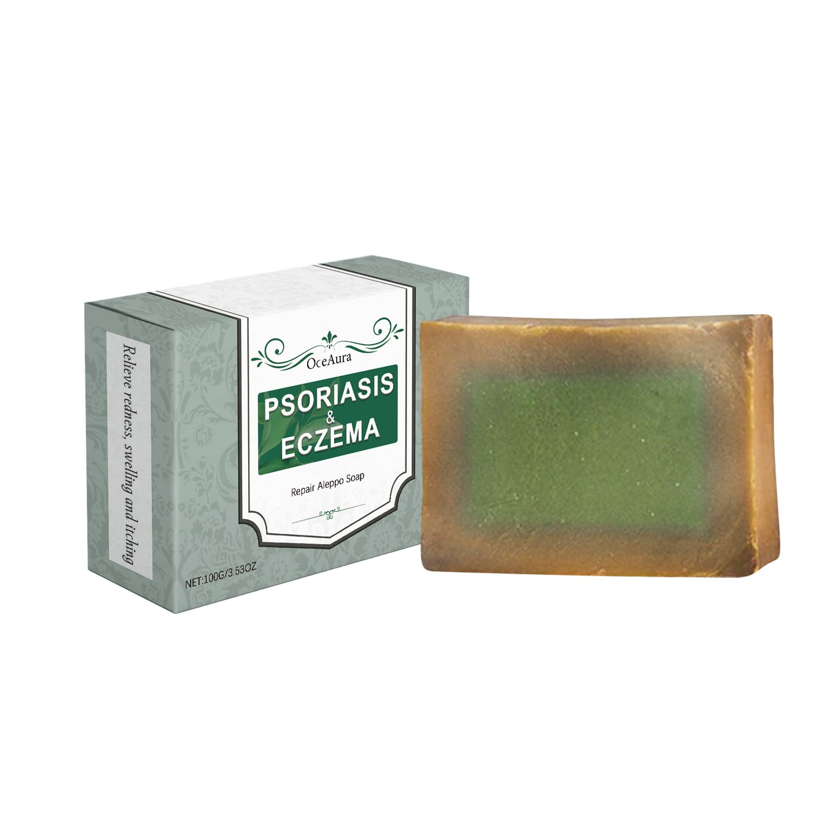 FSTDelivery Authentic Repair Aleppo Soap Bar with Curcuma Longa Root ...