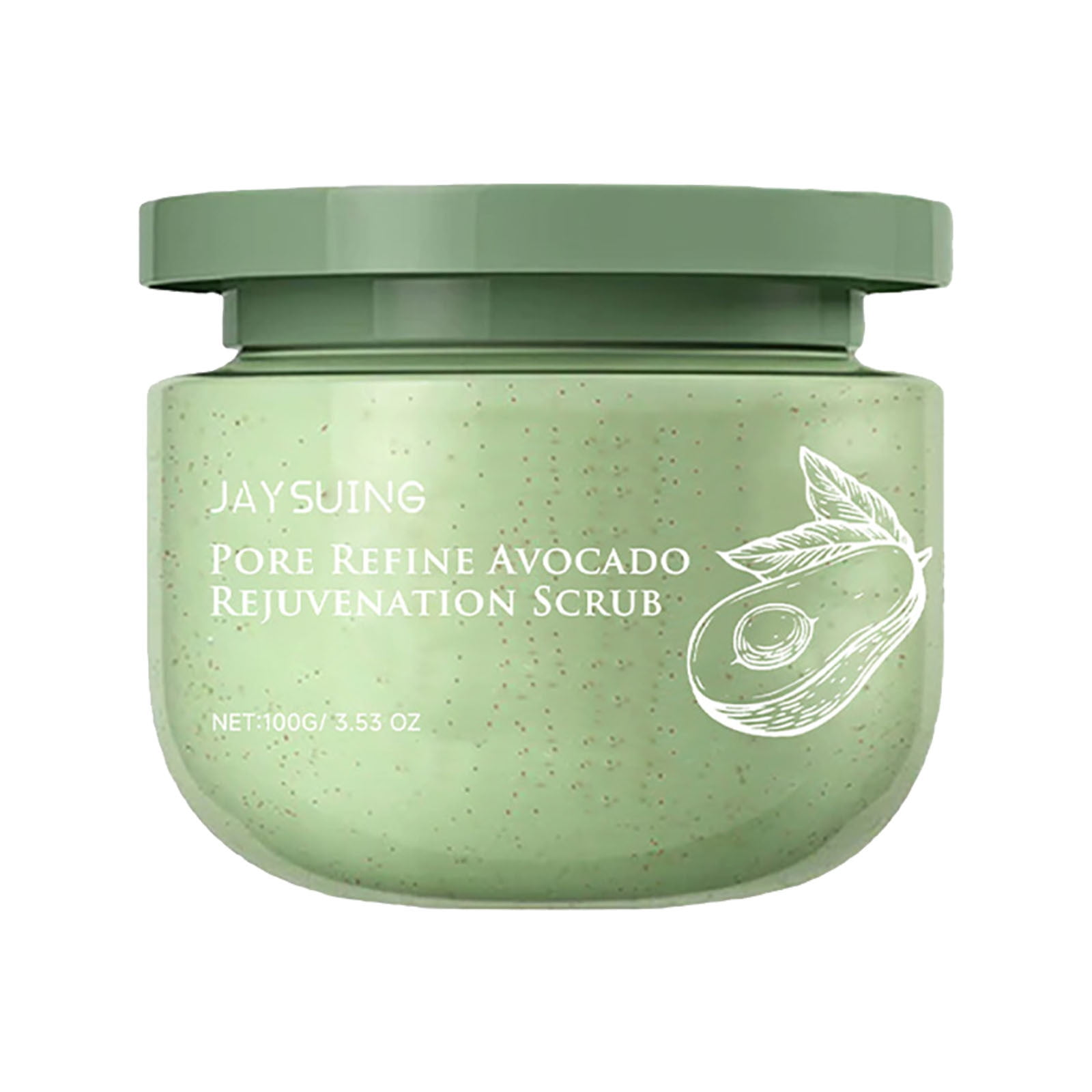 FSTDelivery Avocados Ice Cream Scrub For Whole Body Cleansing Exfoliating Dead Skin Removal Body ...