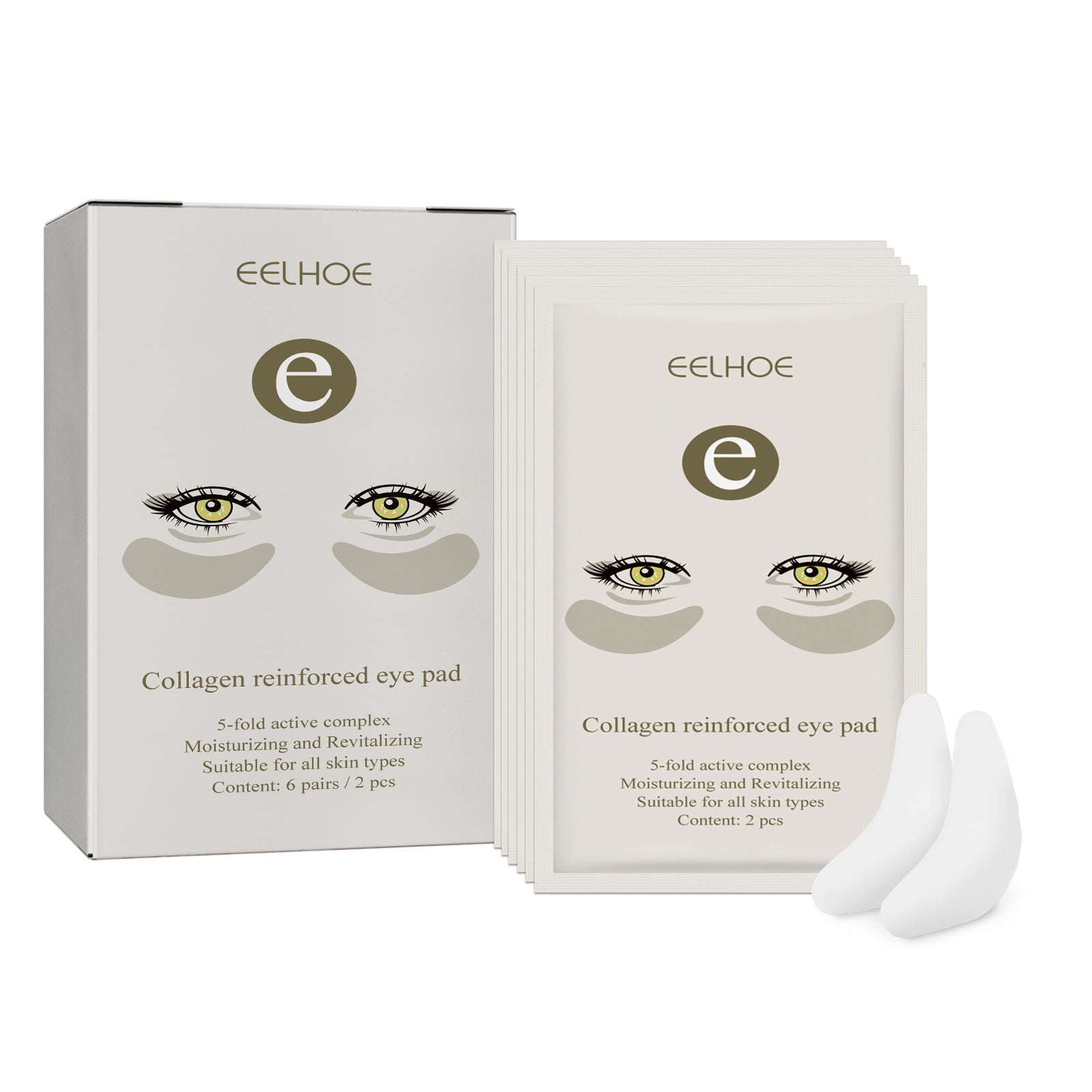 FSTDelivery Beauty Glow-Up Savings! Collagen Eye Pads [6 Sachets] With ...