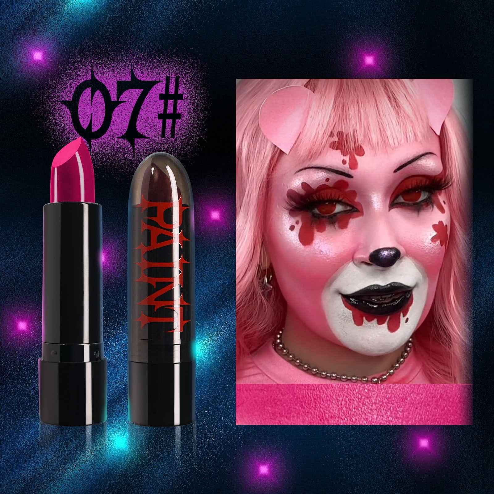 FSTDelivery Beauty & Personal Care Deals! Halloween Lipstick Black ...
