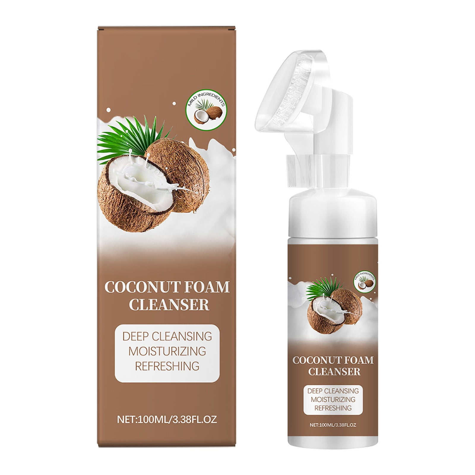 FSTDelivery Coconut Gentle Foaming Face Wash,Deep Cleansing Facial ...