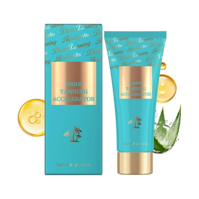 FSTDelivery Dark Tanning Accelerator Lotion, Effective Tan Enhancer for ...