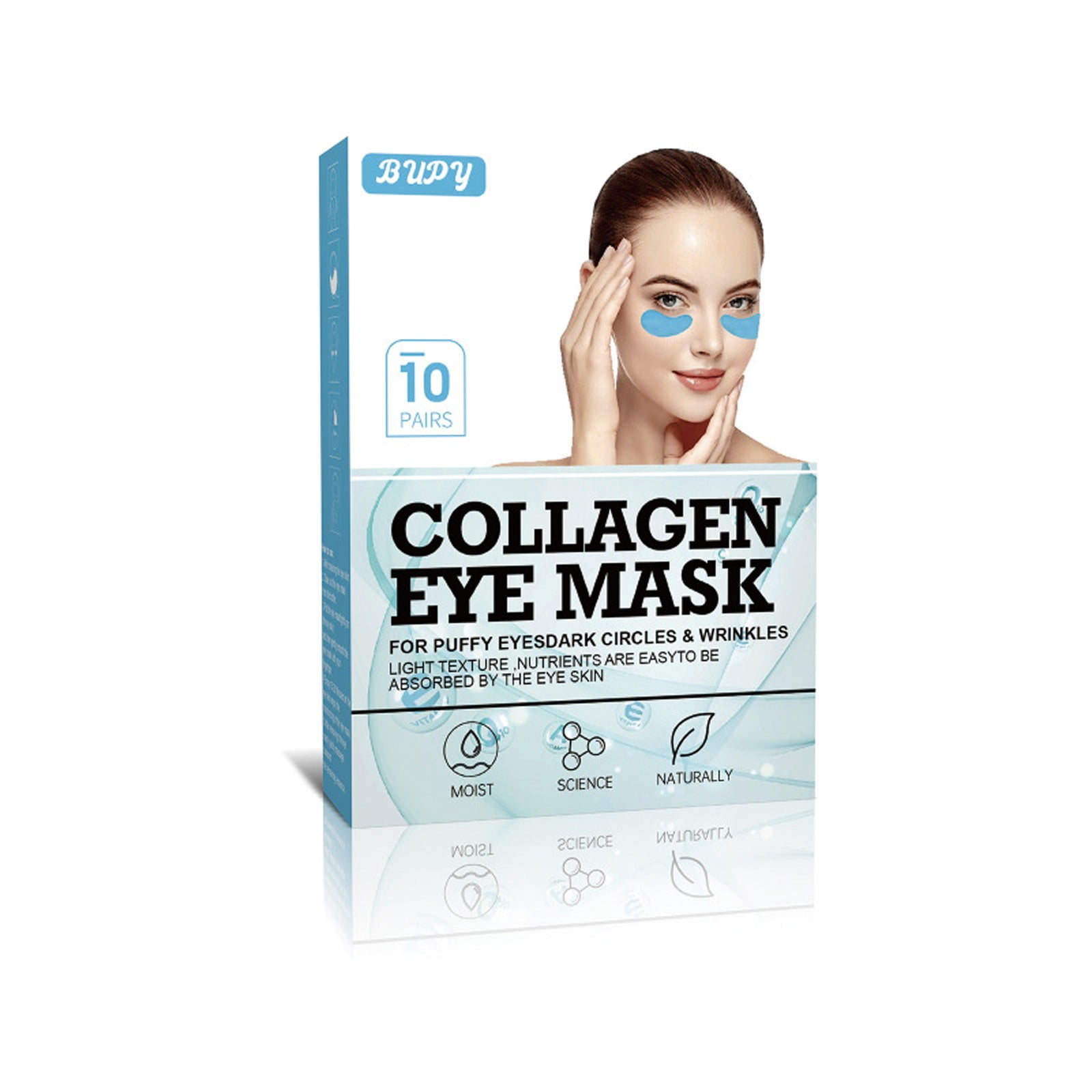 FSTDelivery Deals of the Day! Collagen Eye Mask 10 Pairs, Wrinkling ...