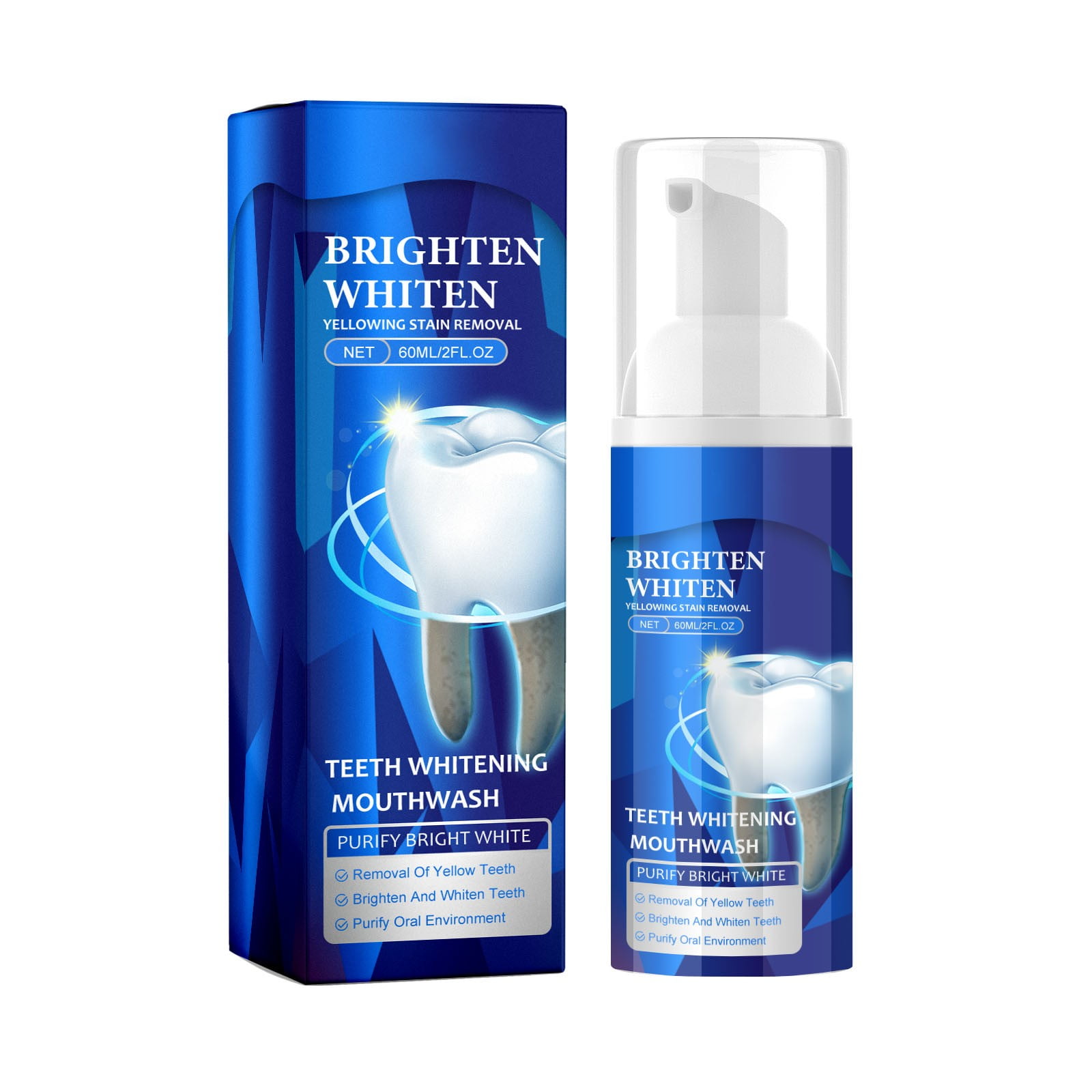 FSTDelivery Foam Toothpaste Stain Removal Toothpaste for Sensitive ...