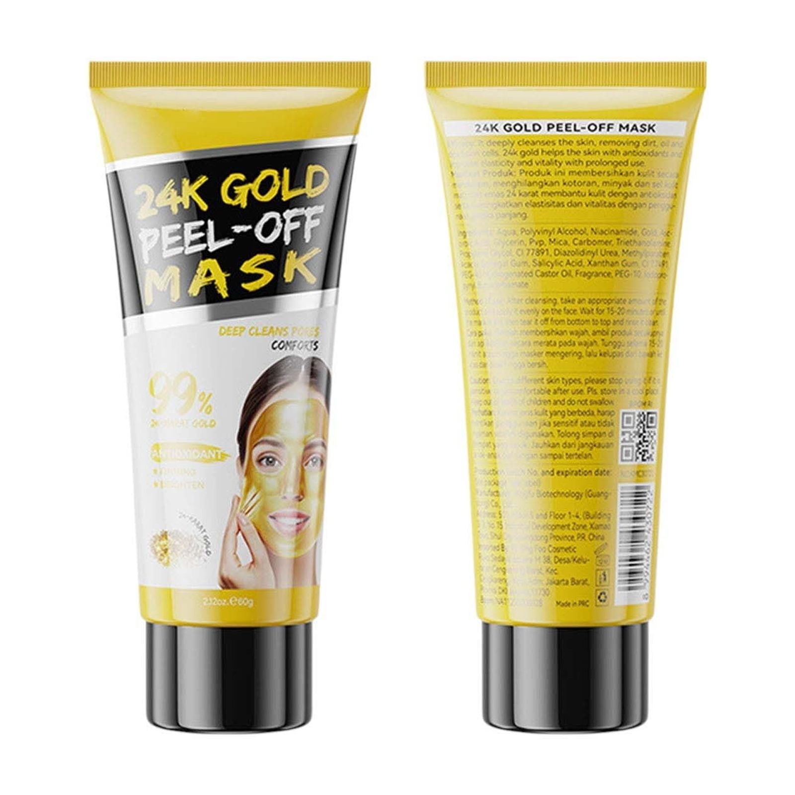 FSTDelivery Gold Peel-Off Mask Aging Deep Cleansing Hydrating Luxury ...