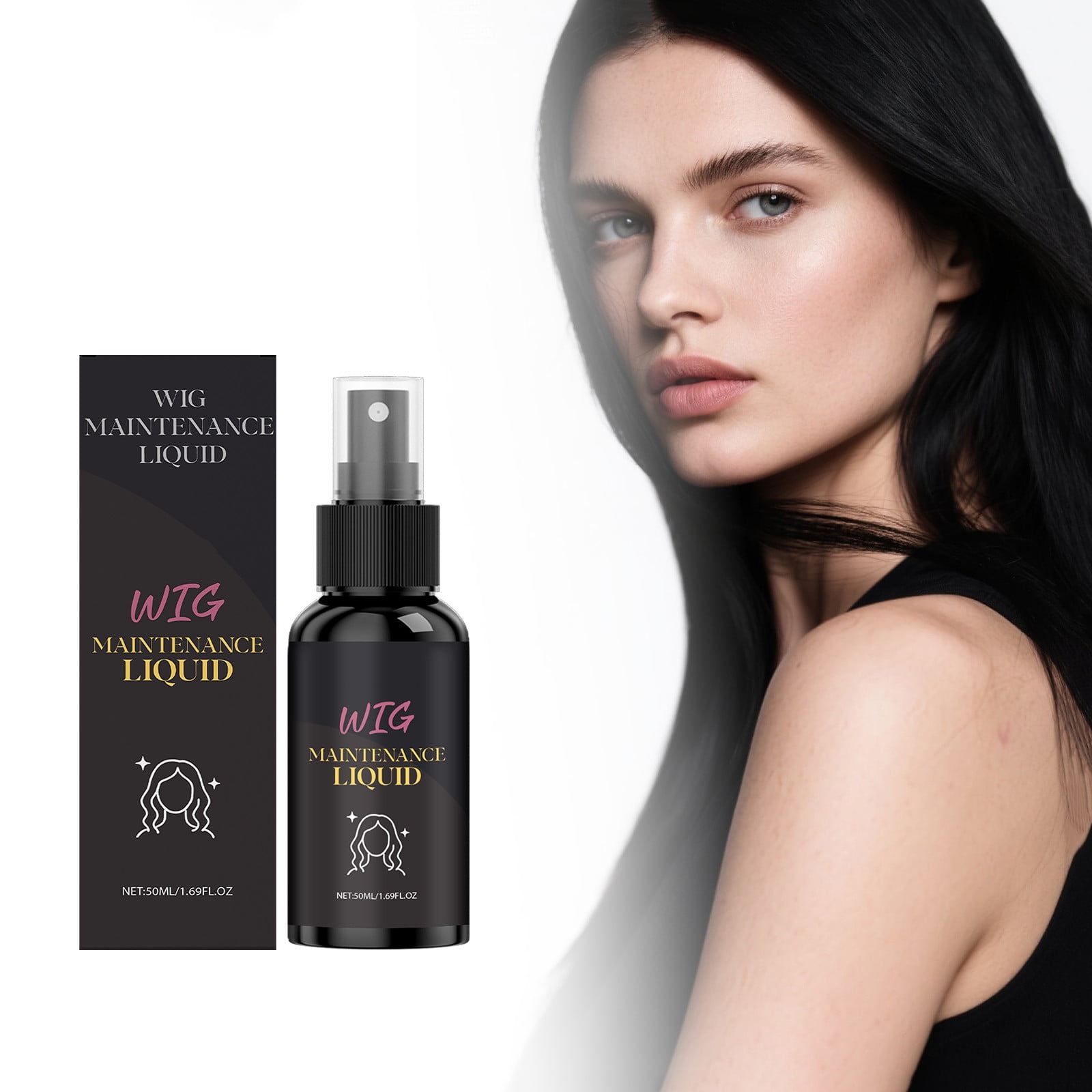 FSTDelivery Leave-in Wig Spray - Formulated With Glycerin And Plant ...