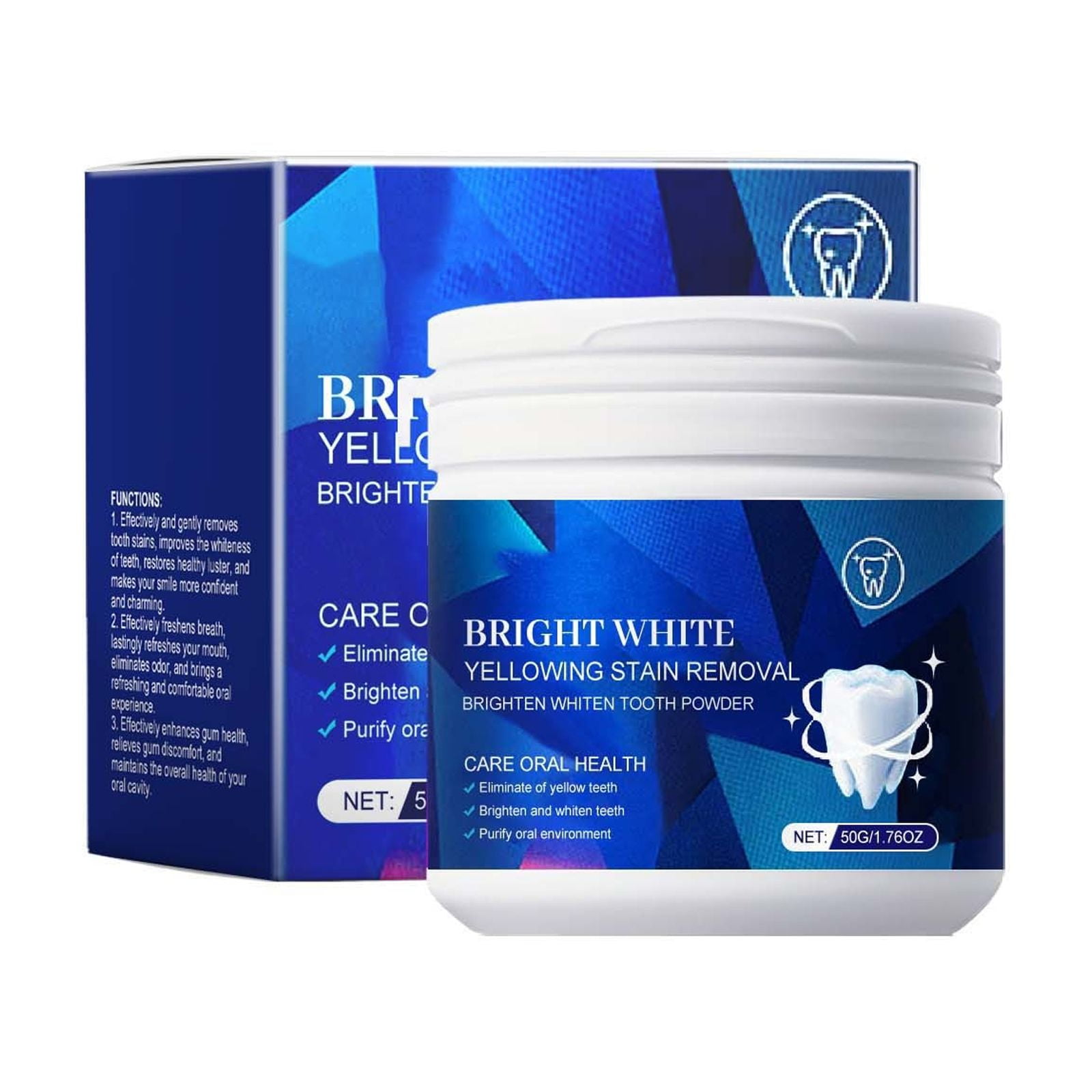 FSTDelivery Natural Tooth Powder,Remineralizing Teeth Whitening Powder ...