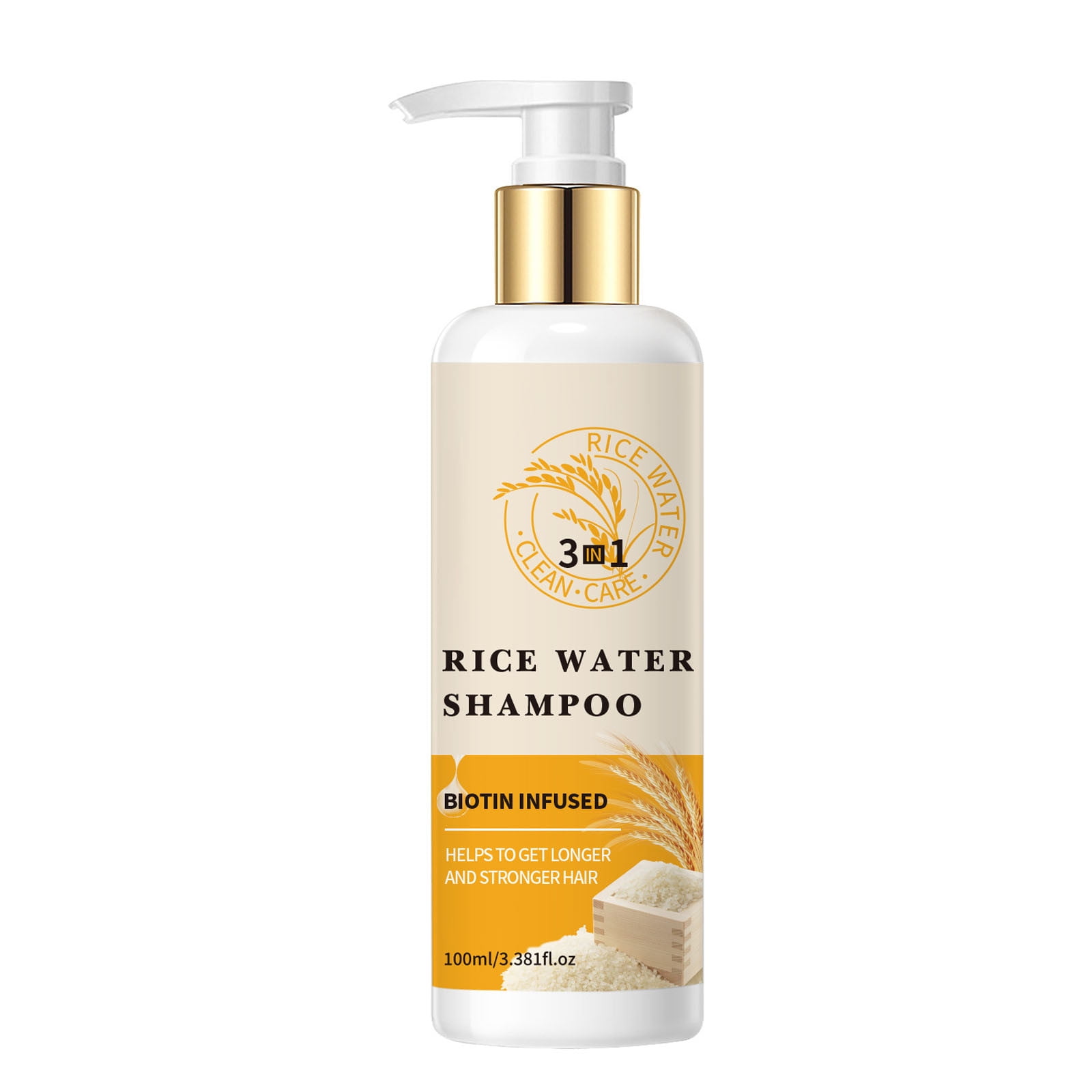 FSTDelivery Rice Repair Shampoo for Women and Men, Shampoo with ...
