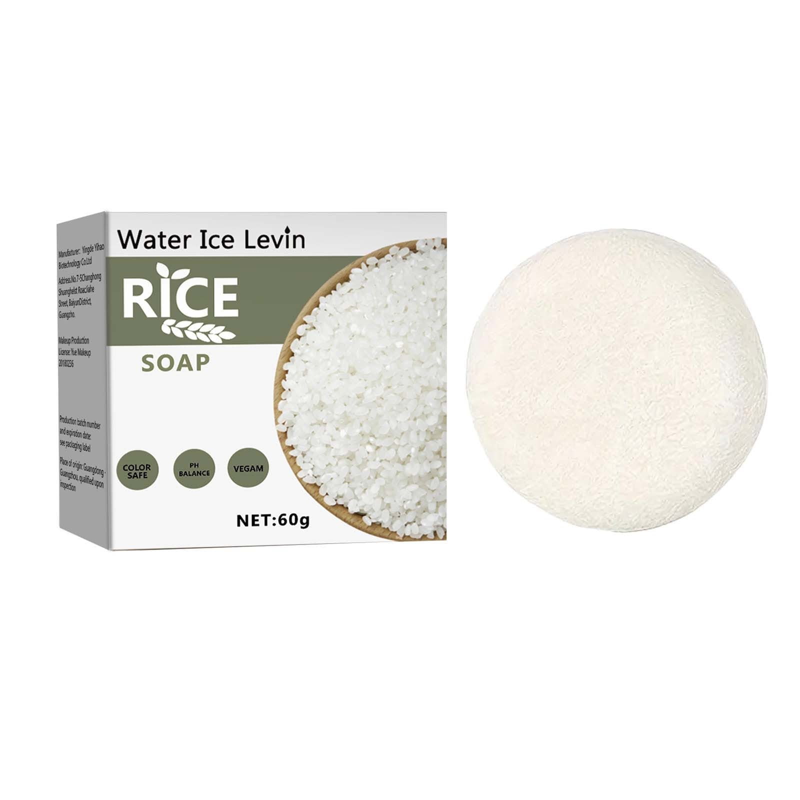 FSTDelivery Rice Water Shampoo Bar, Vegan & All Natural, Rice Shampoo ...