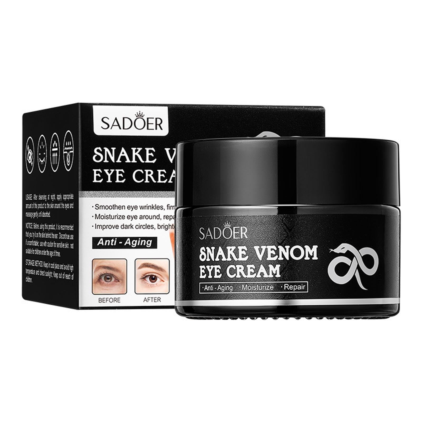 FSTDelivery Snake Eye Cream for Dark Circles, Rapid Wrinkle Repair ...
